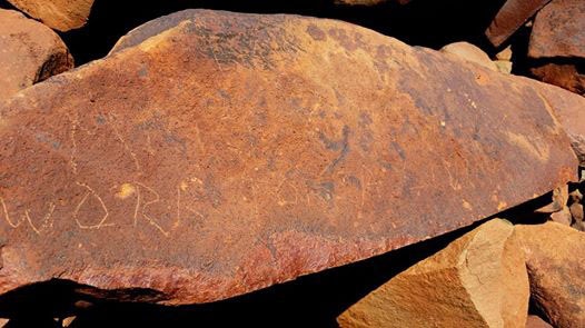 Fresh reports of vandalism of ancient rock art on Burrup Peninsula ...