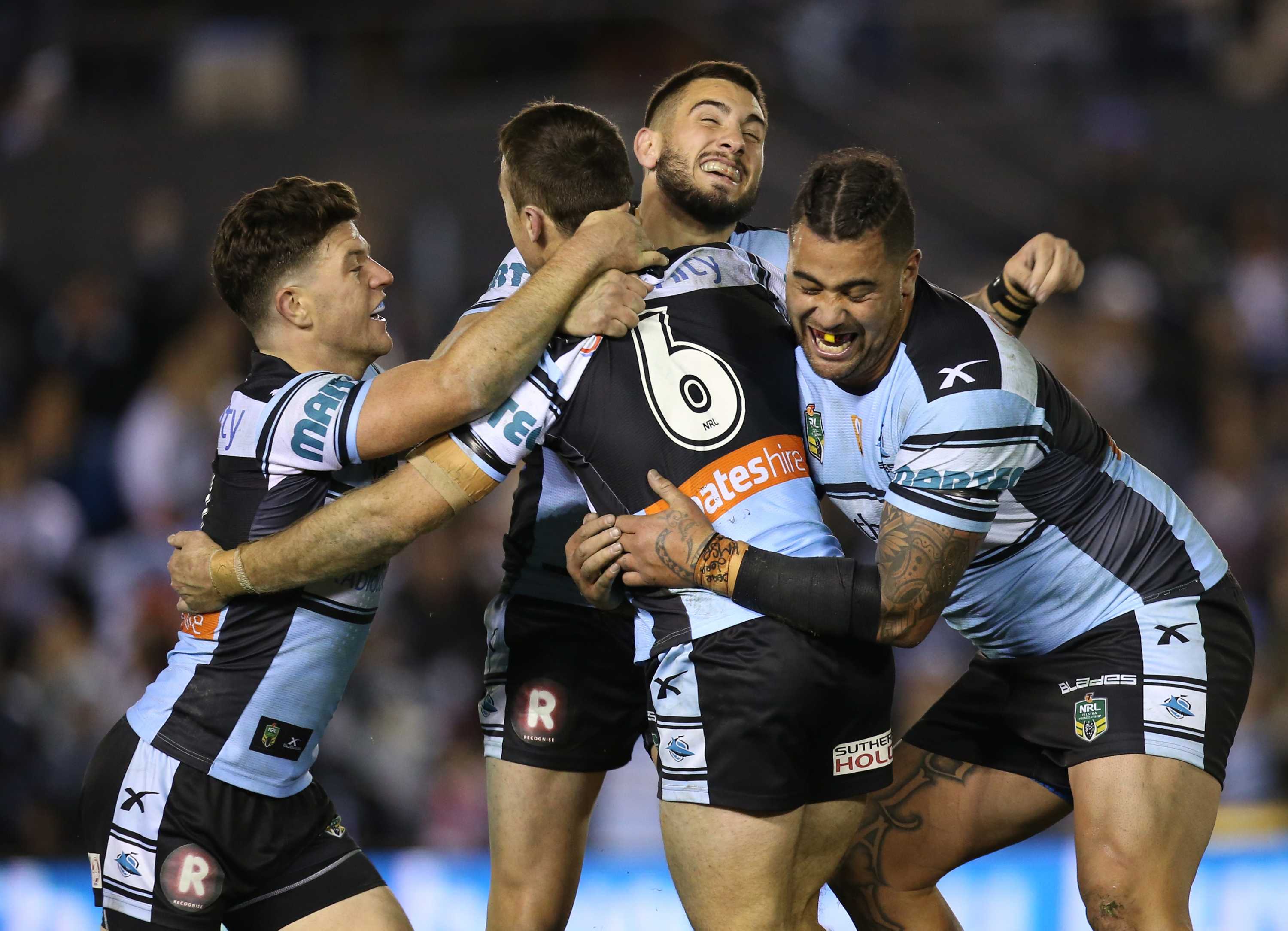 Cronulla Sharks beat Warriors 19-18 in golden point for 11th-straight ...
