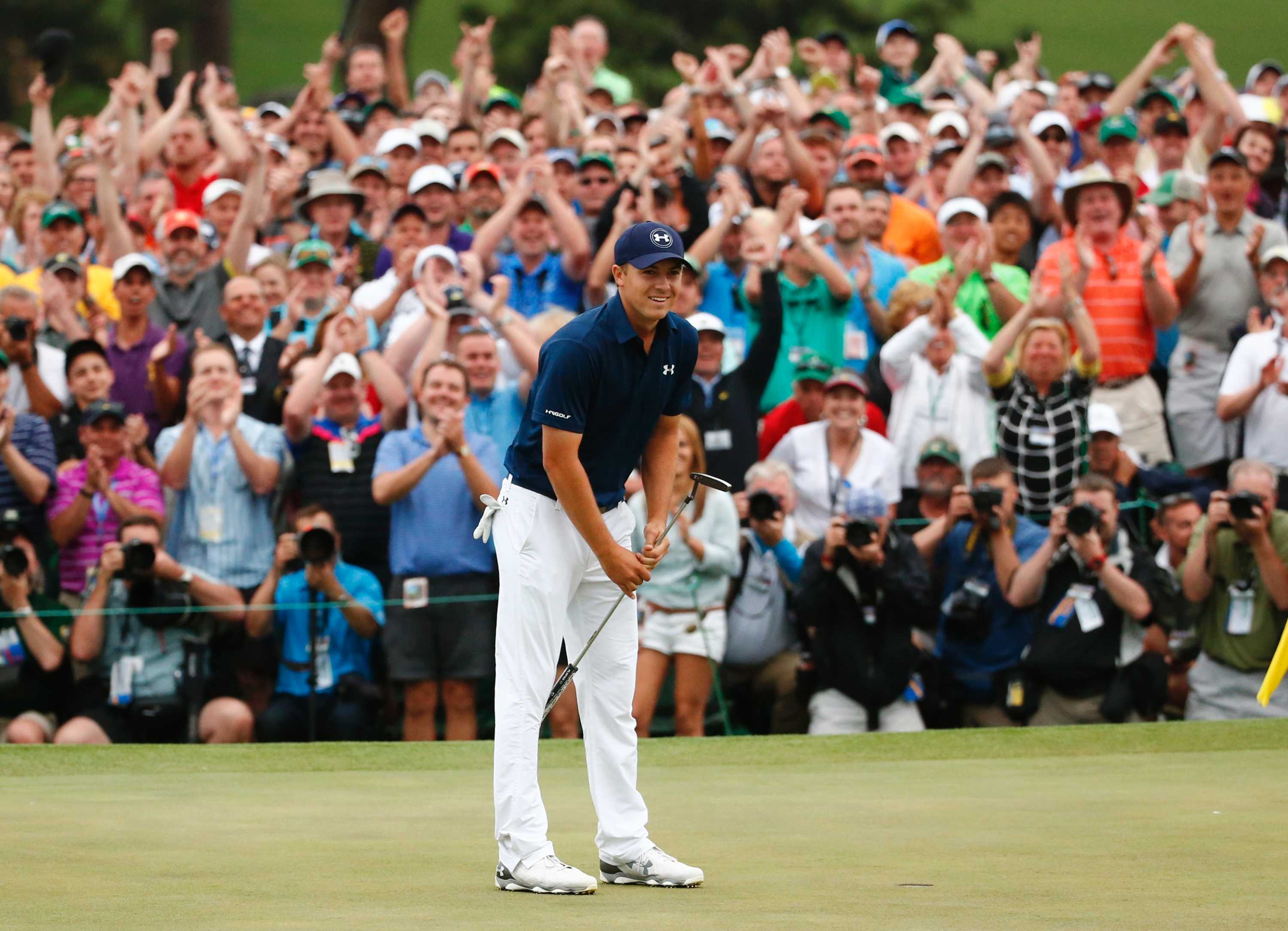 Masters: Jordan Spieth cards lowest score in tournament's history to ...