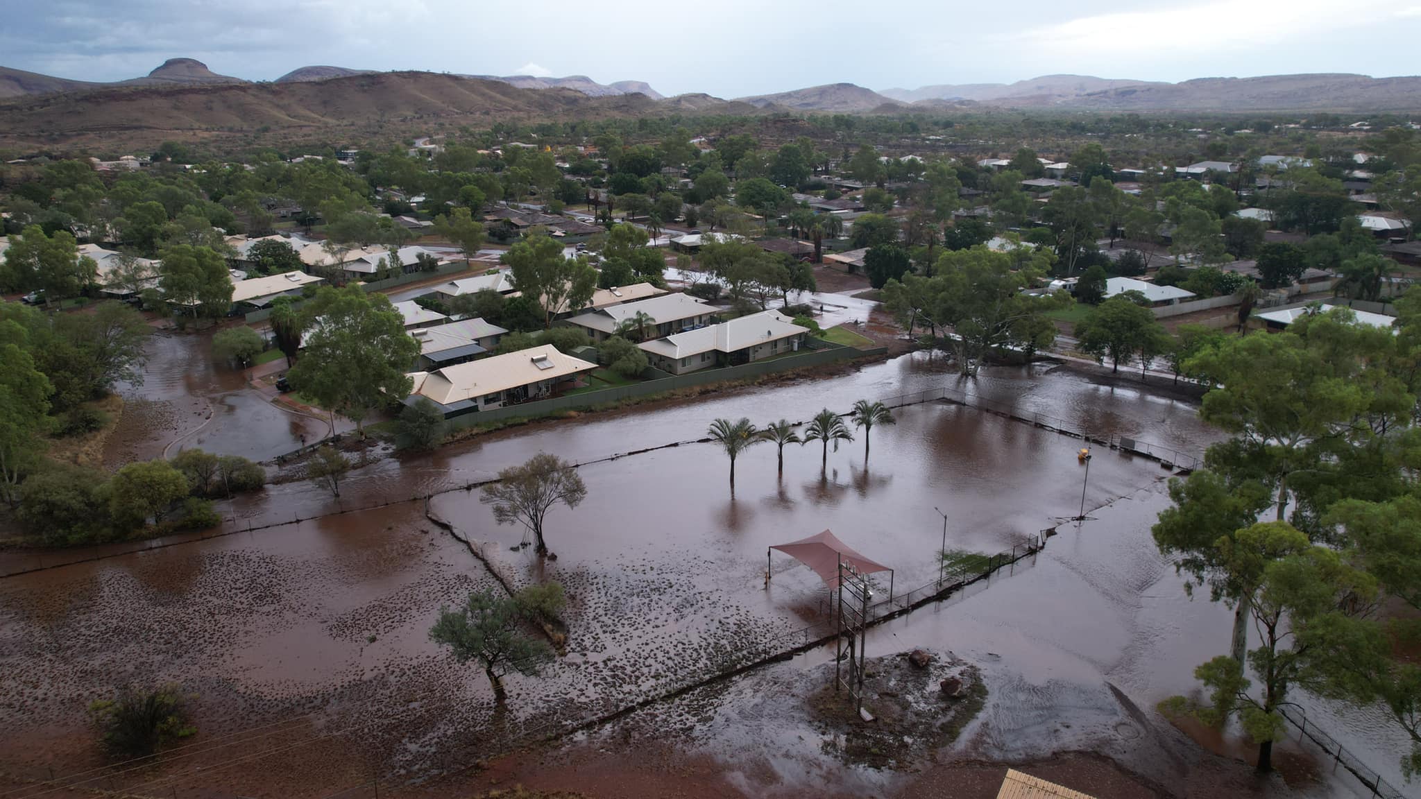 Pilbara residents and pets welcome heavy rainfall to end region's dry ...
