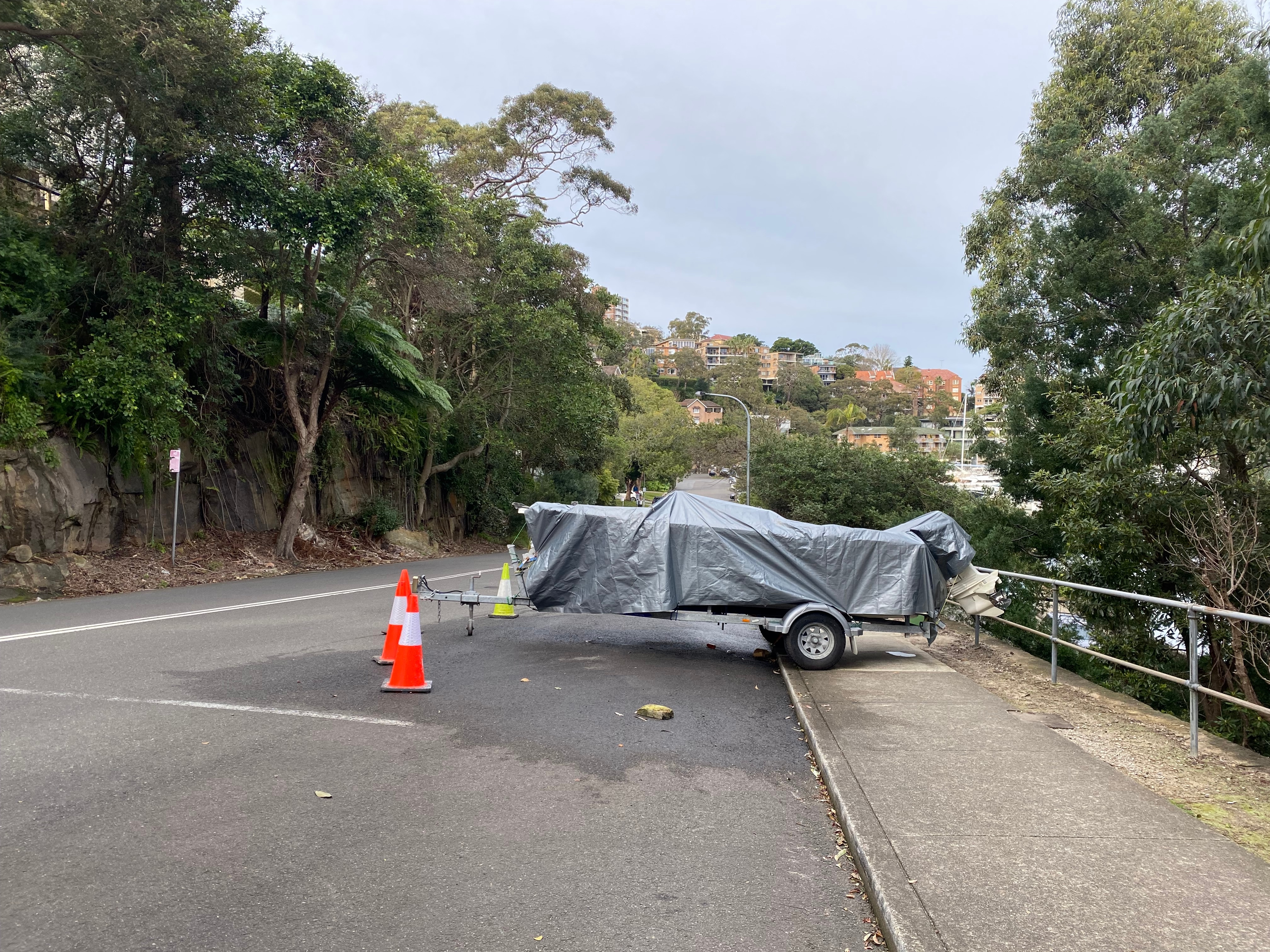 Mosman boat trailer parking debate reignites after Facebook complaint ...