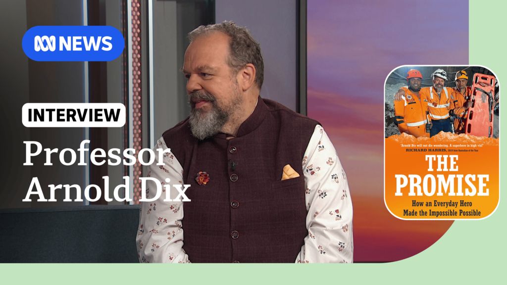 Arnold Dix shares incredible tunnel rescue tale in new book - ABC News