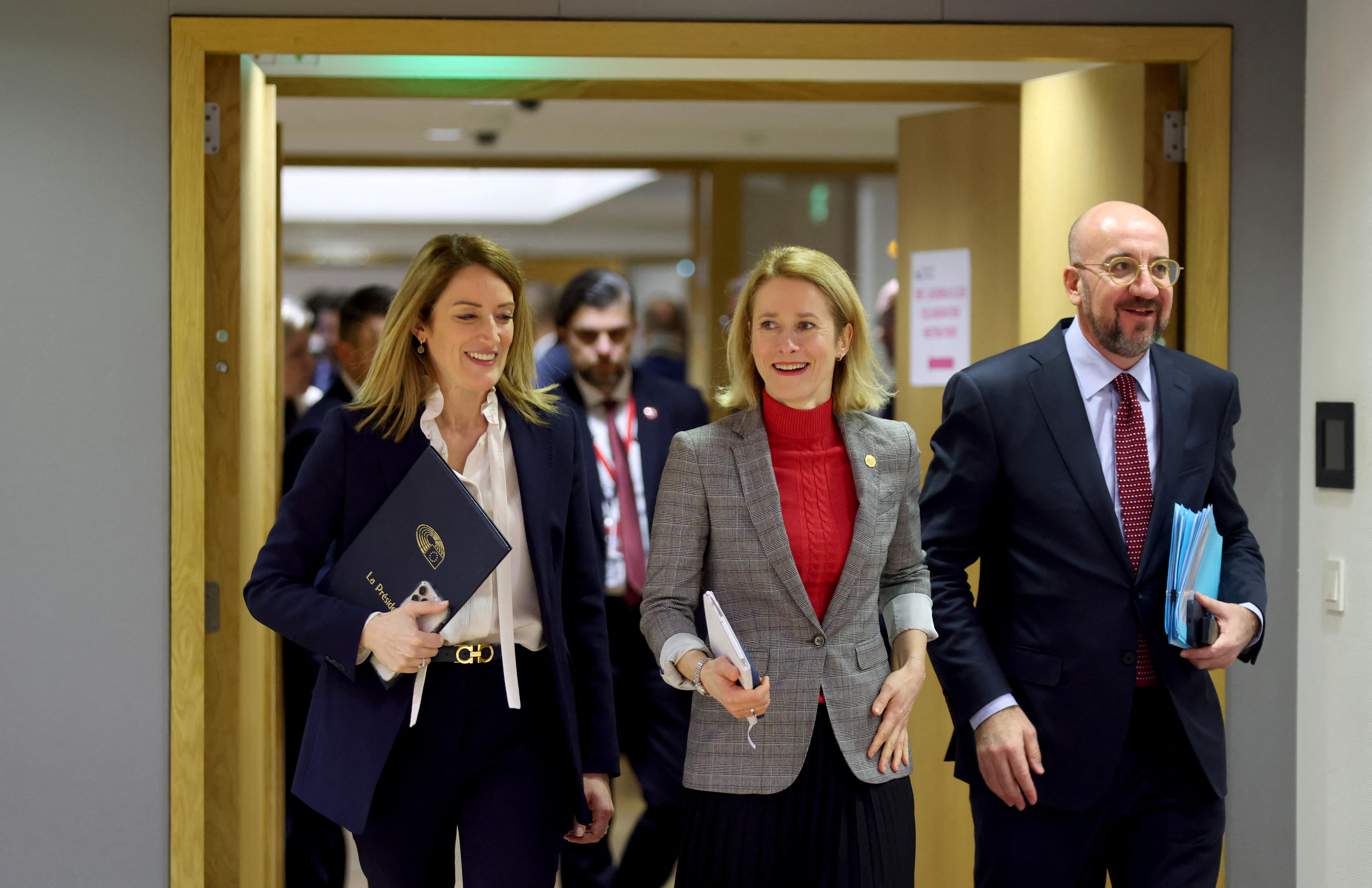 European Union agrees to 50 billion euro aid package for Ukraine ...