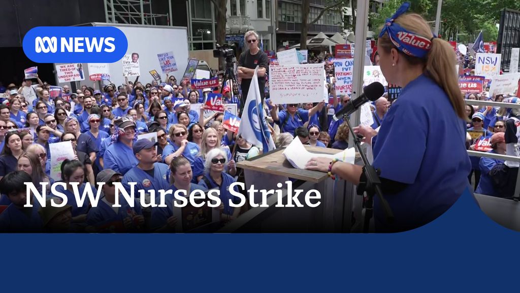 Thousands of NSW nurses and midwives go on strike - ABC News