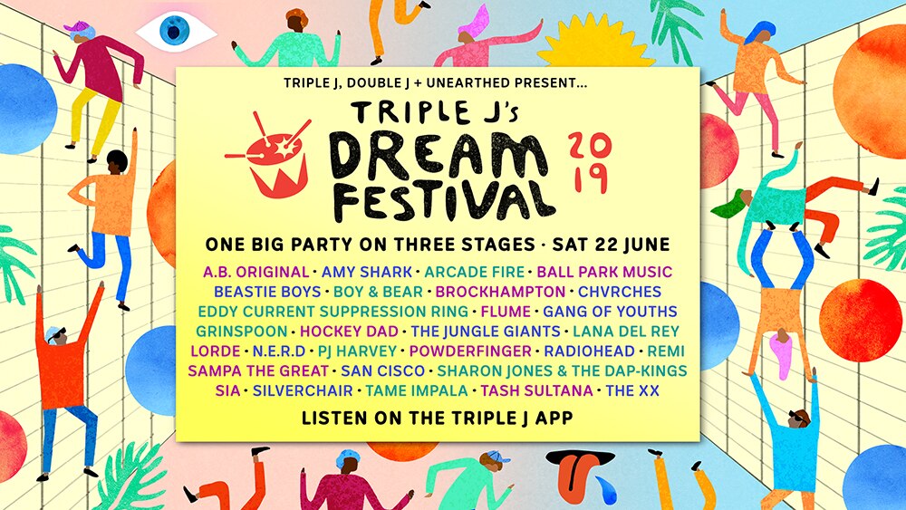 Introducing triple j's Dream Festival: one big party on three stages ...