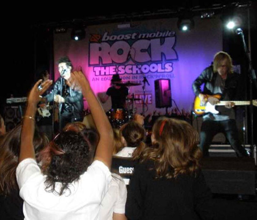 Garrett launches Rock the Schools Tour - ABC News