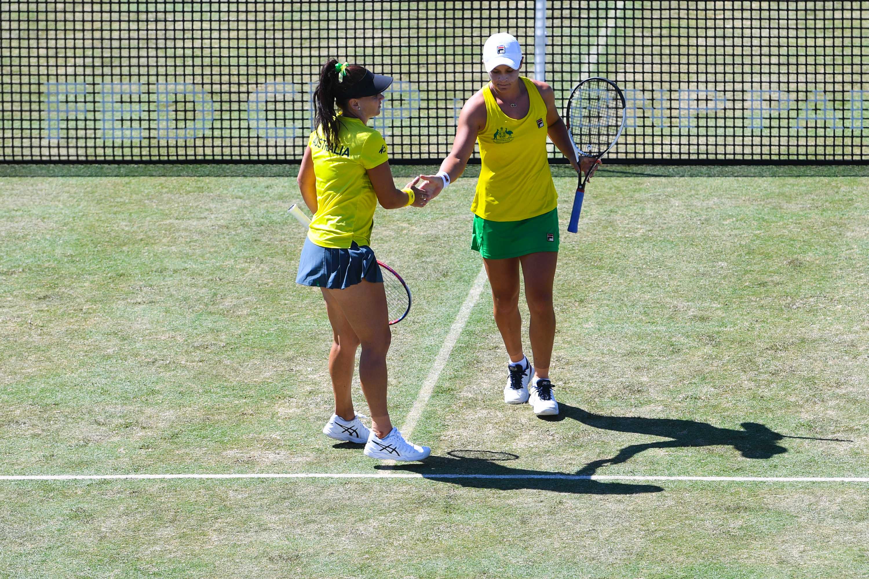 Australia sets up Fed Cup play-off spot with win over Ukraine sealed by ...