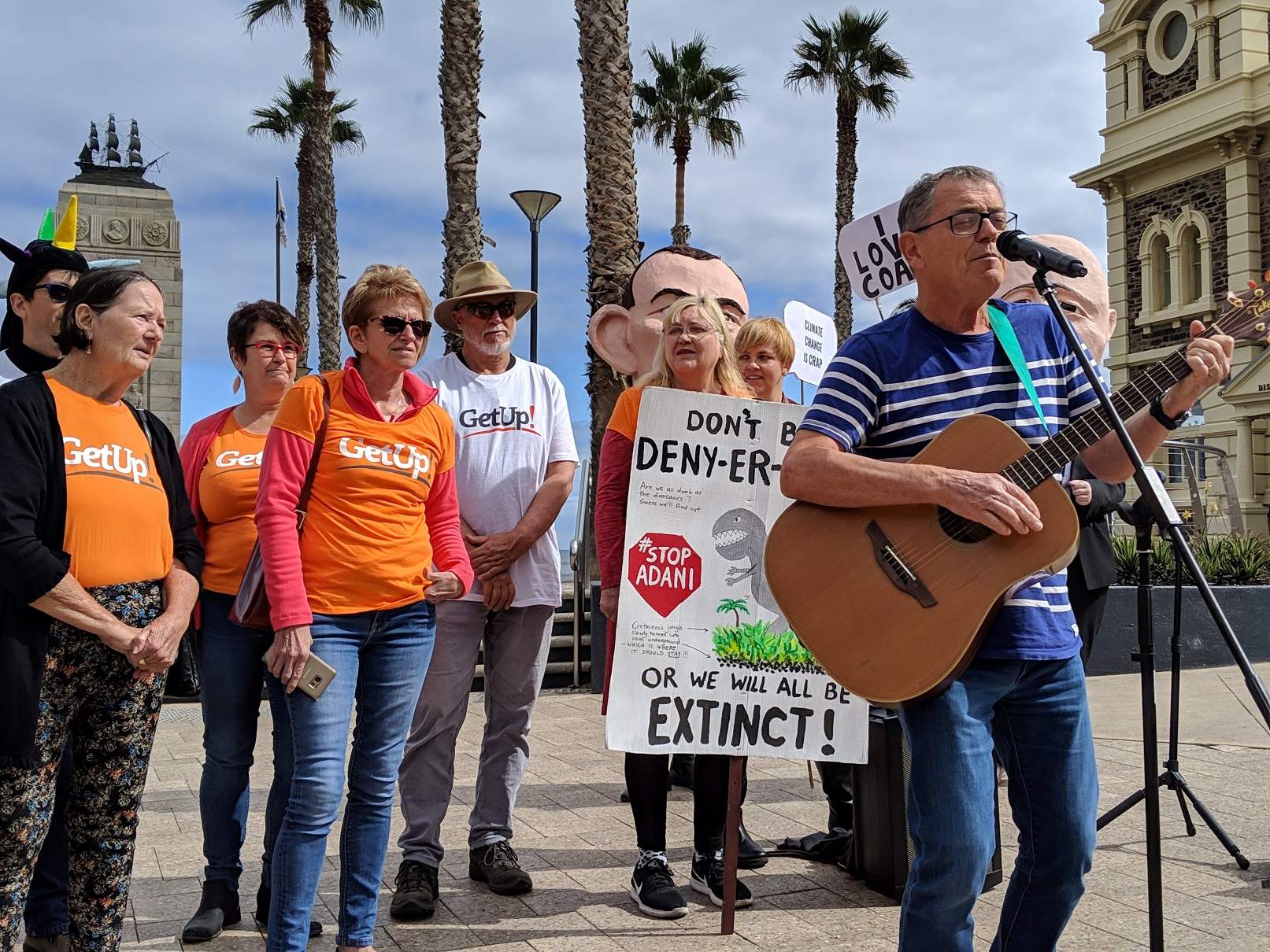 Satirical superhero Captain GetUp labelled 'a great success', as Peter ...
