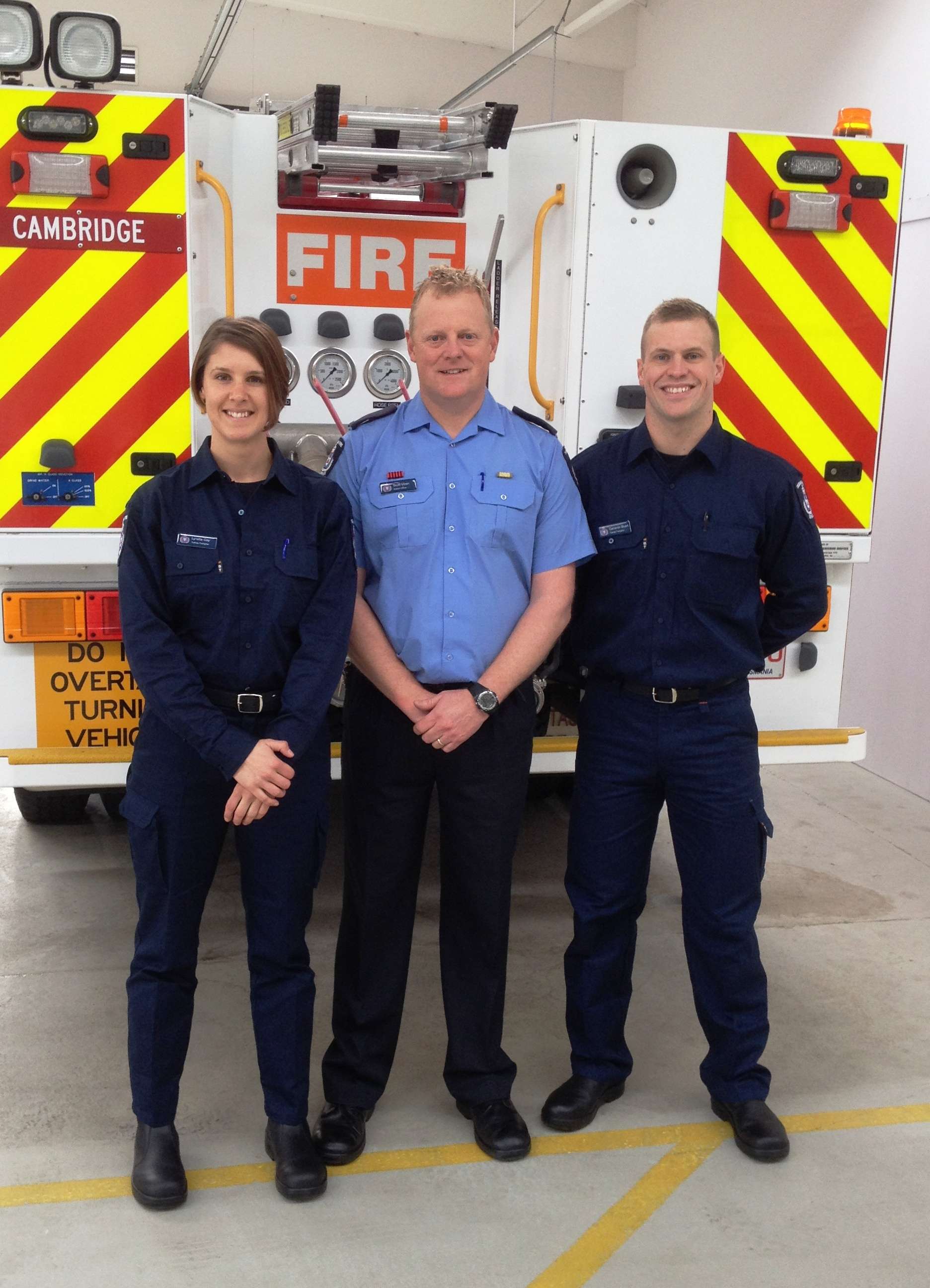 Recruit fire fighters start 15 gruelling weeks training in Tasmania ...
