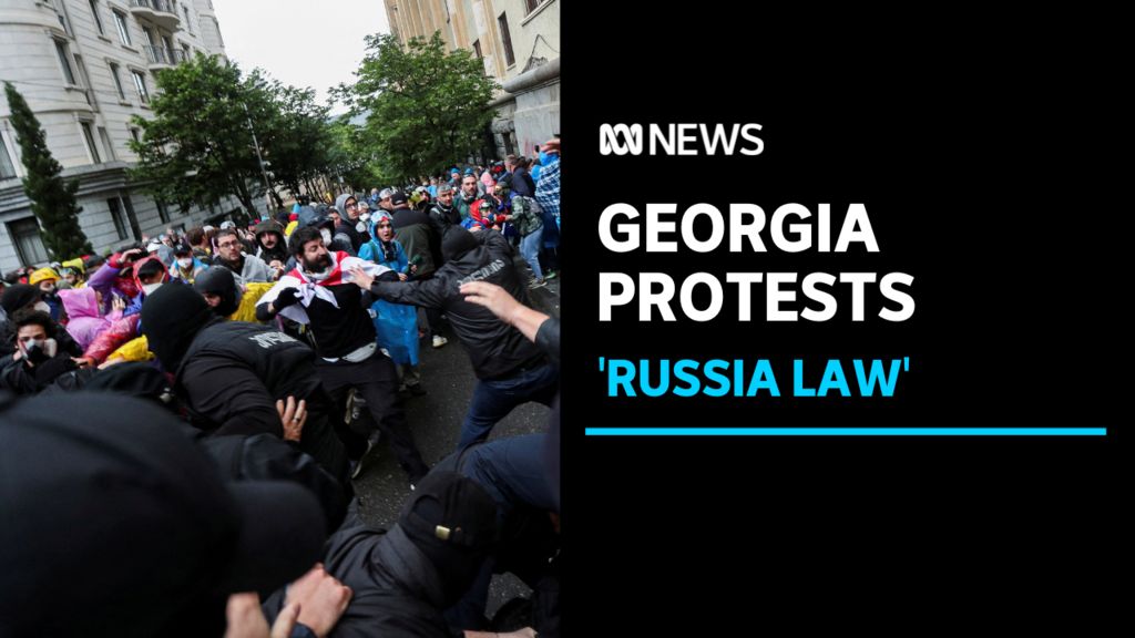 'Russia law' sparks violent protests in Georgia - ABC News