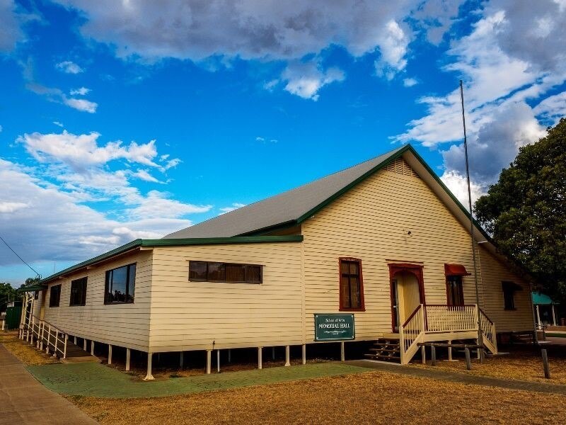 Small country halls play a precious part in the life of regional towns ...