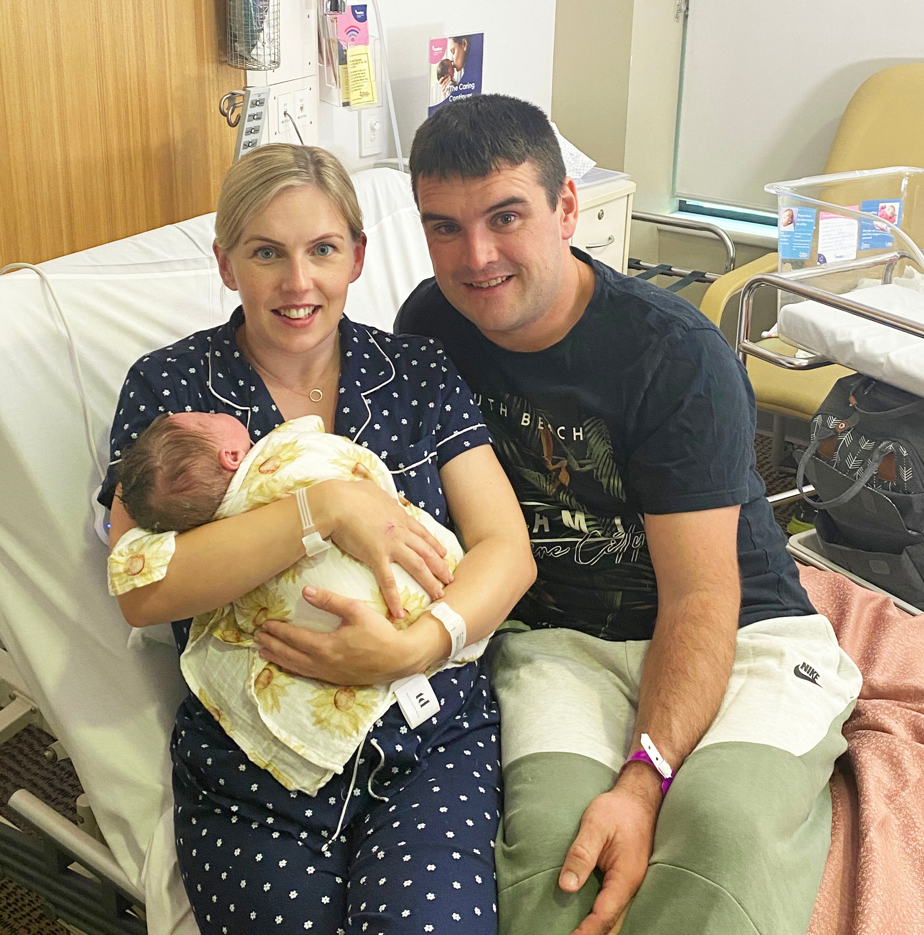 Baby boy born in Brisbane bike lane in peak-hour delivery outside ...