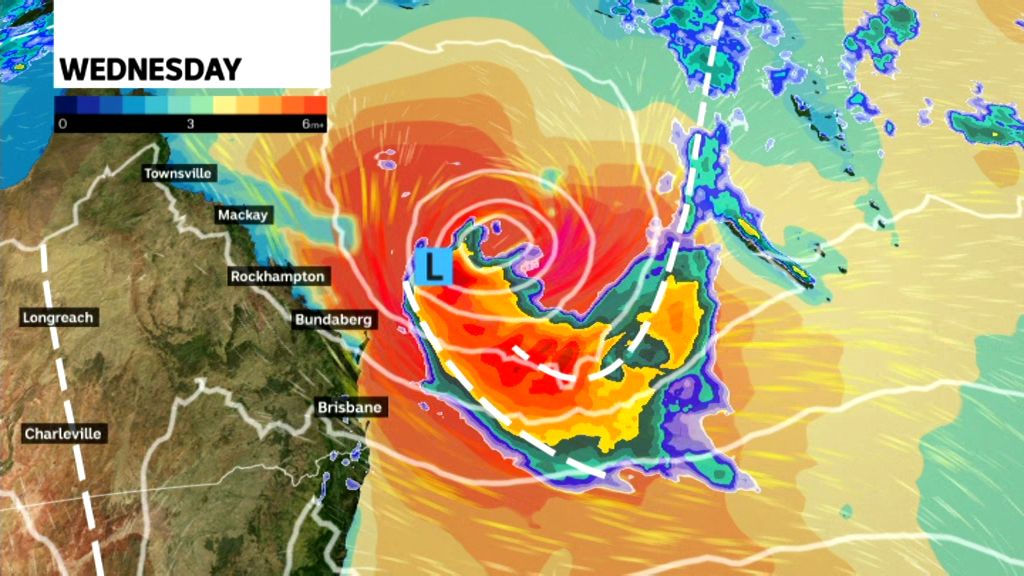 Coral Sea tropical low 'unlikely' to intensify into cyclone, but heavy ...