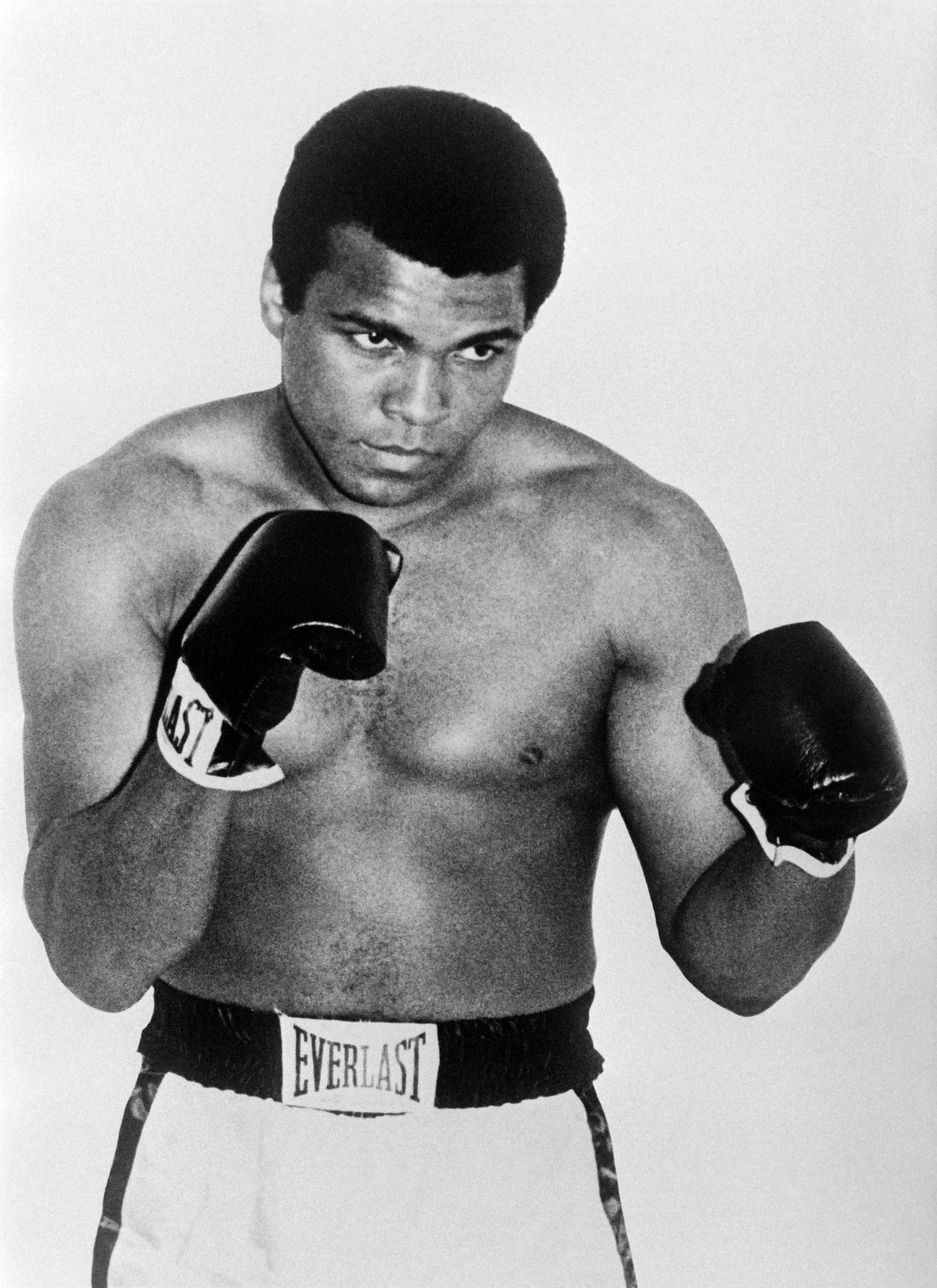 Muhammad Ali Boxing Stance