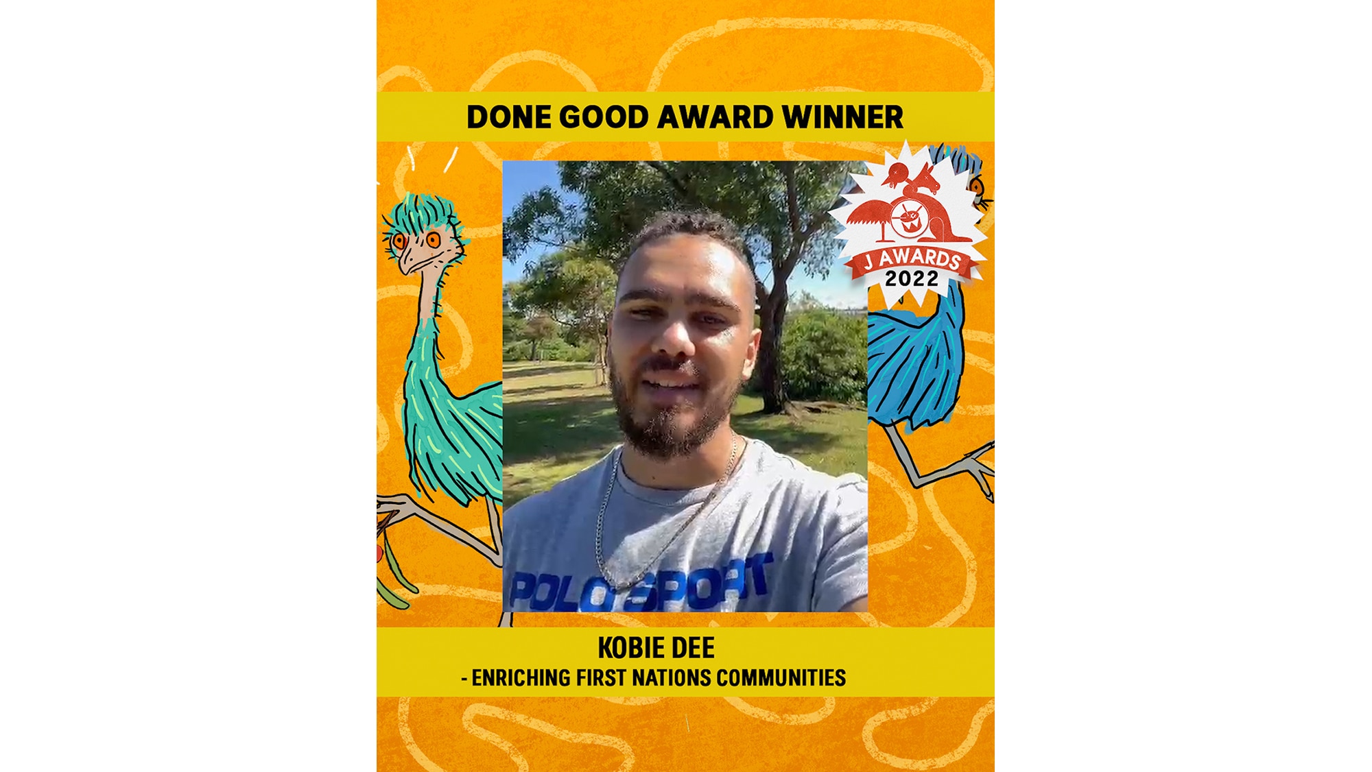 triple j Done Good 2022 J Award acceptance - triple j