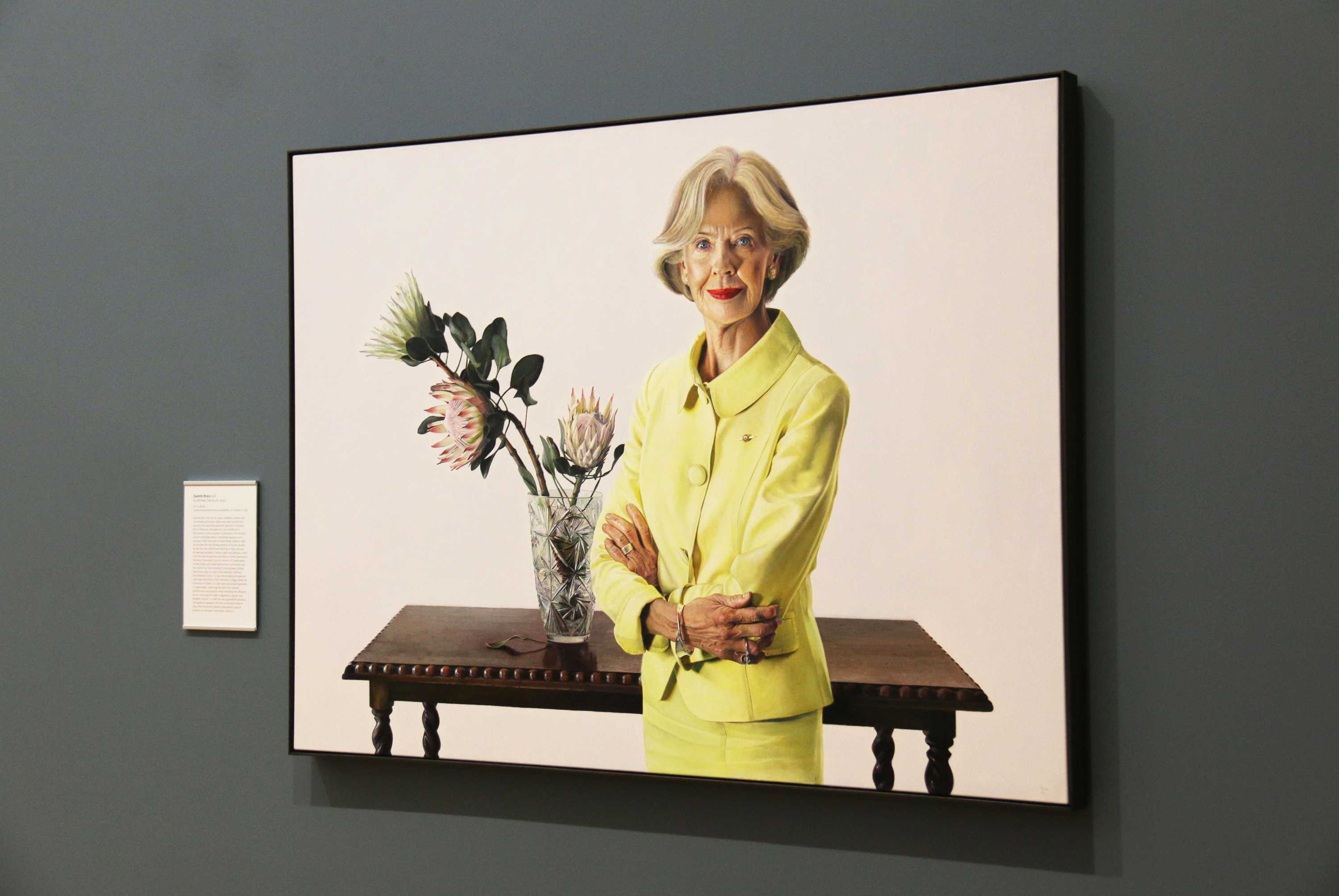 Dame Quentin Bryce's portrait joins images of other prominent ...
