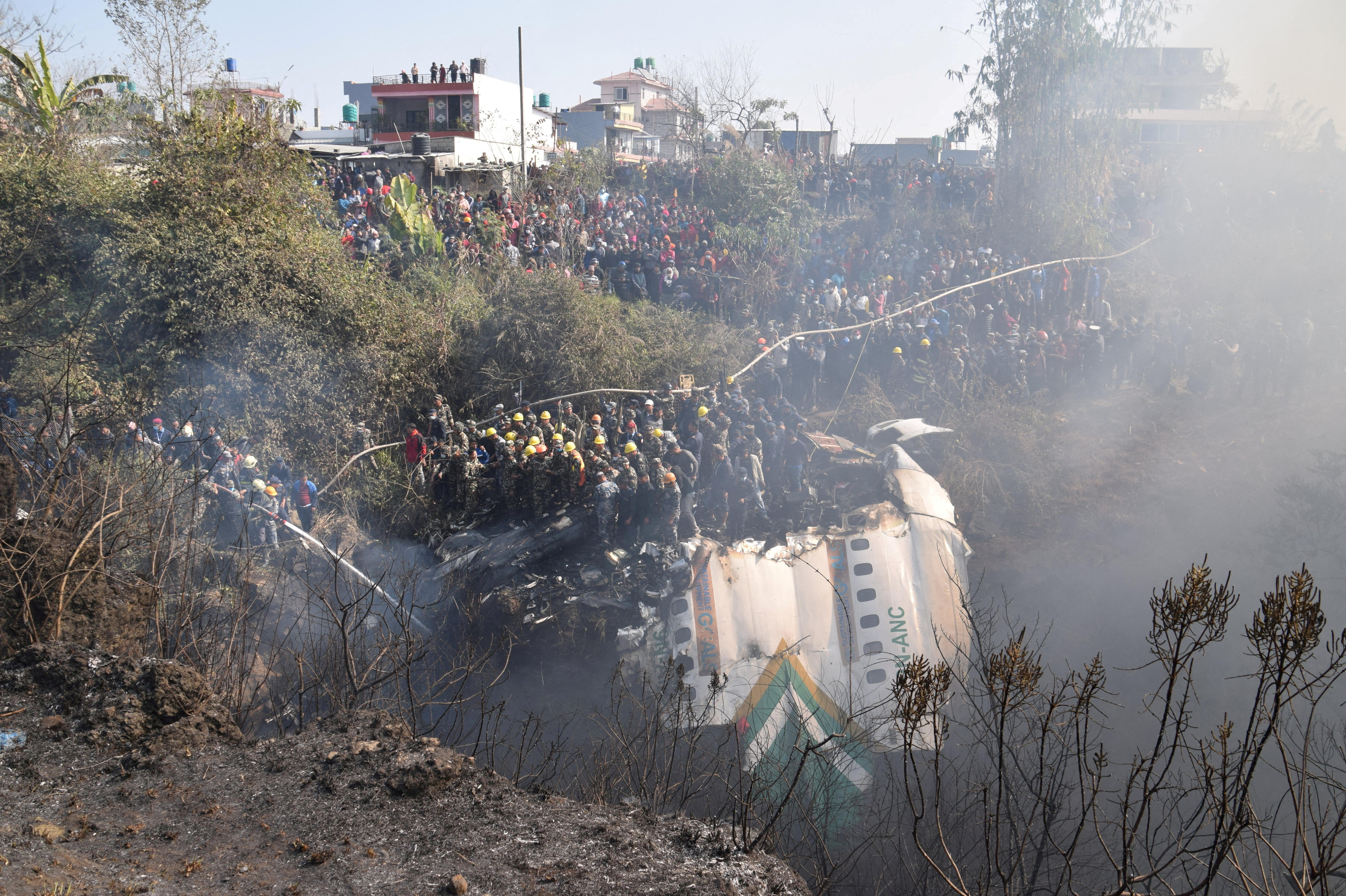 At least 68 dead in Nepal plane crash, with authorities saying an ...