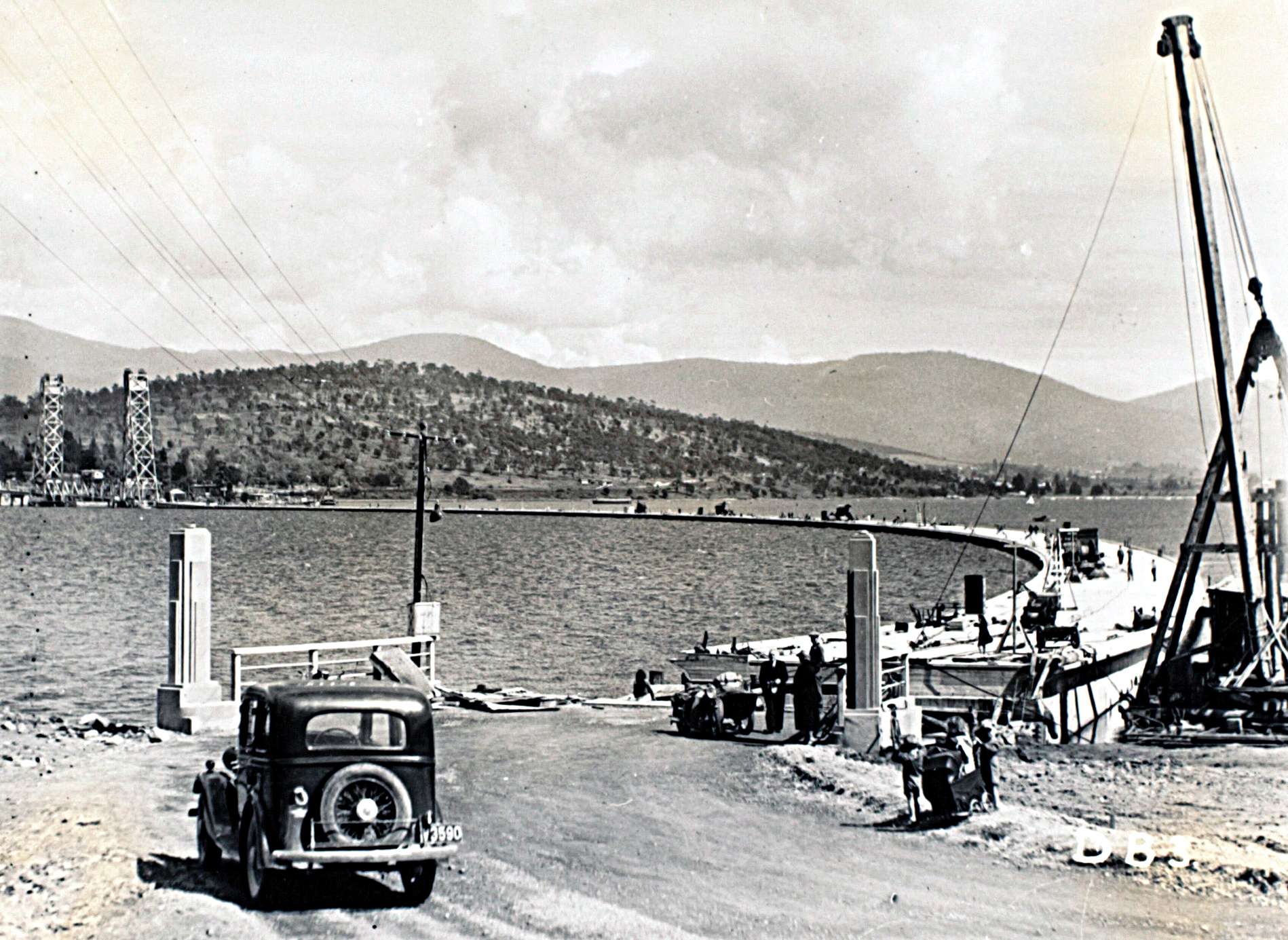 Historic Hobart floating bridge declared National Engineering Heritage ...
