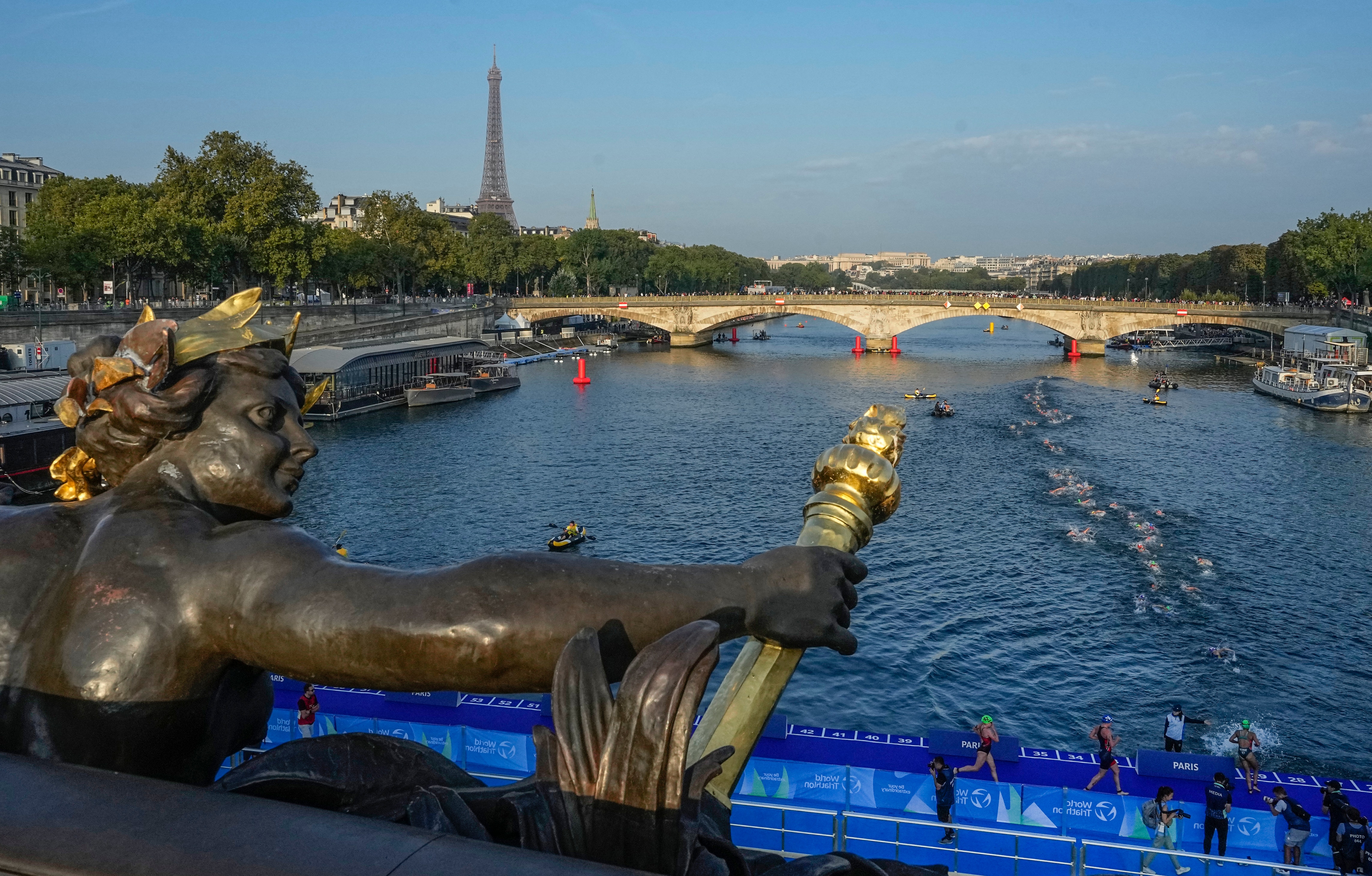 Paris Poop Protest: Olympic swimming in the Seine - ABC News