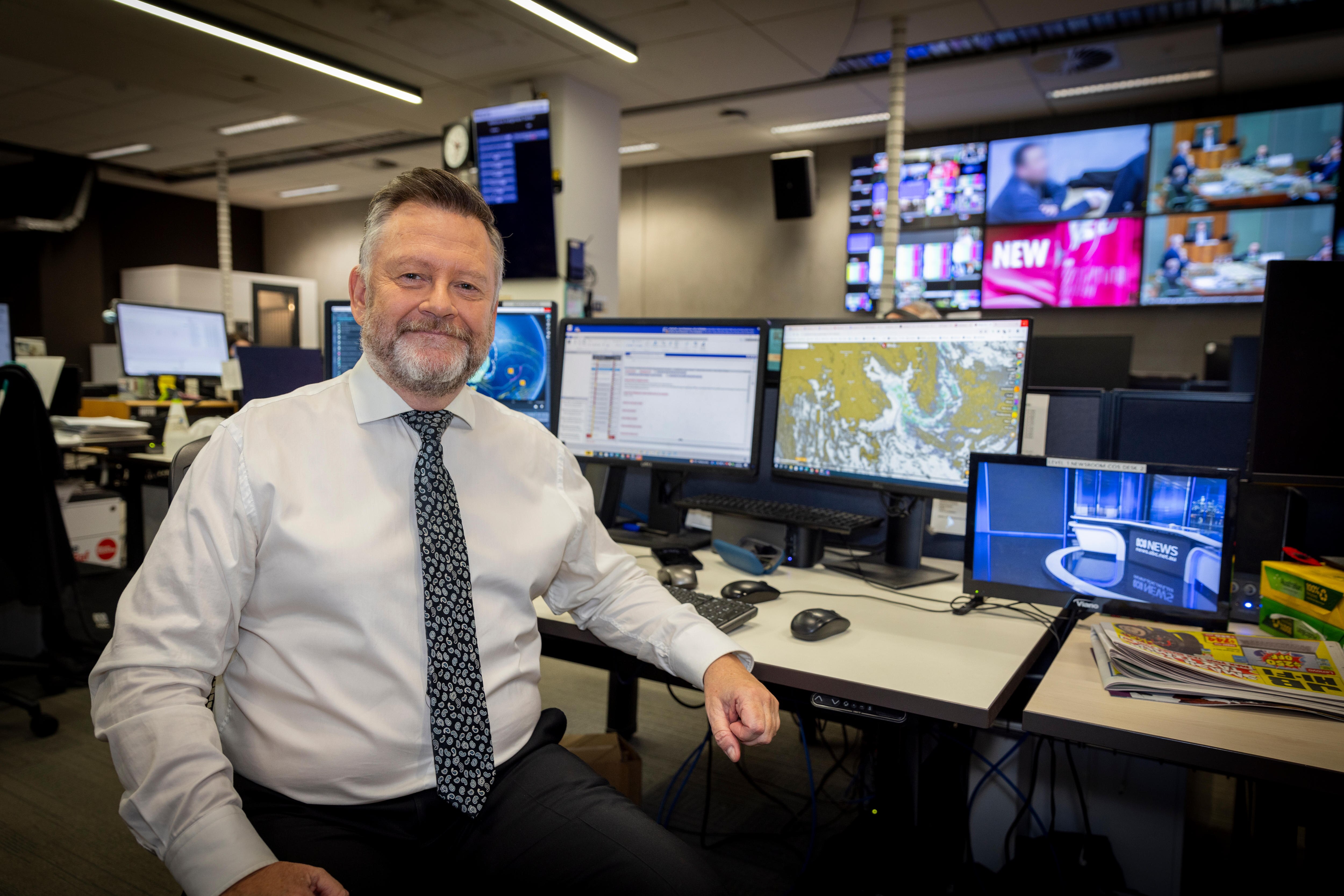 After nearly 40 years on ABC television, Paul Higgins is preparing for his final weather report ...