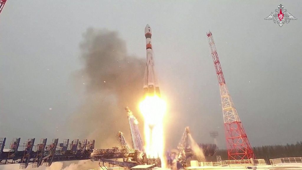 Russia launches rocket carrying military satellite into space - ABC News