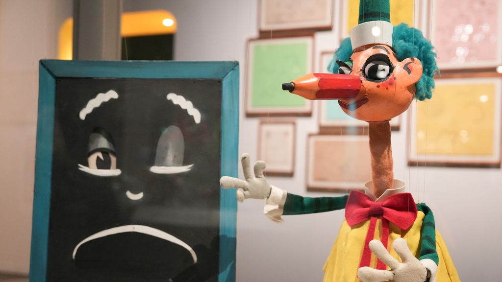 Iconic Mr Squiggle items on show at the National Museum of Australia ...