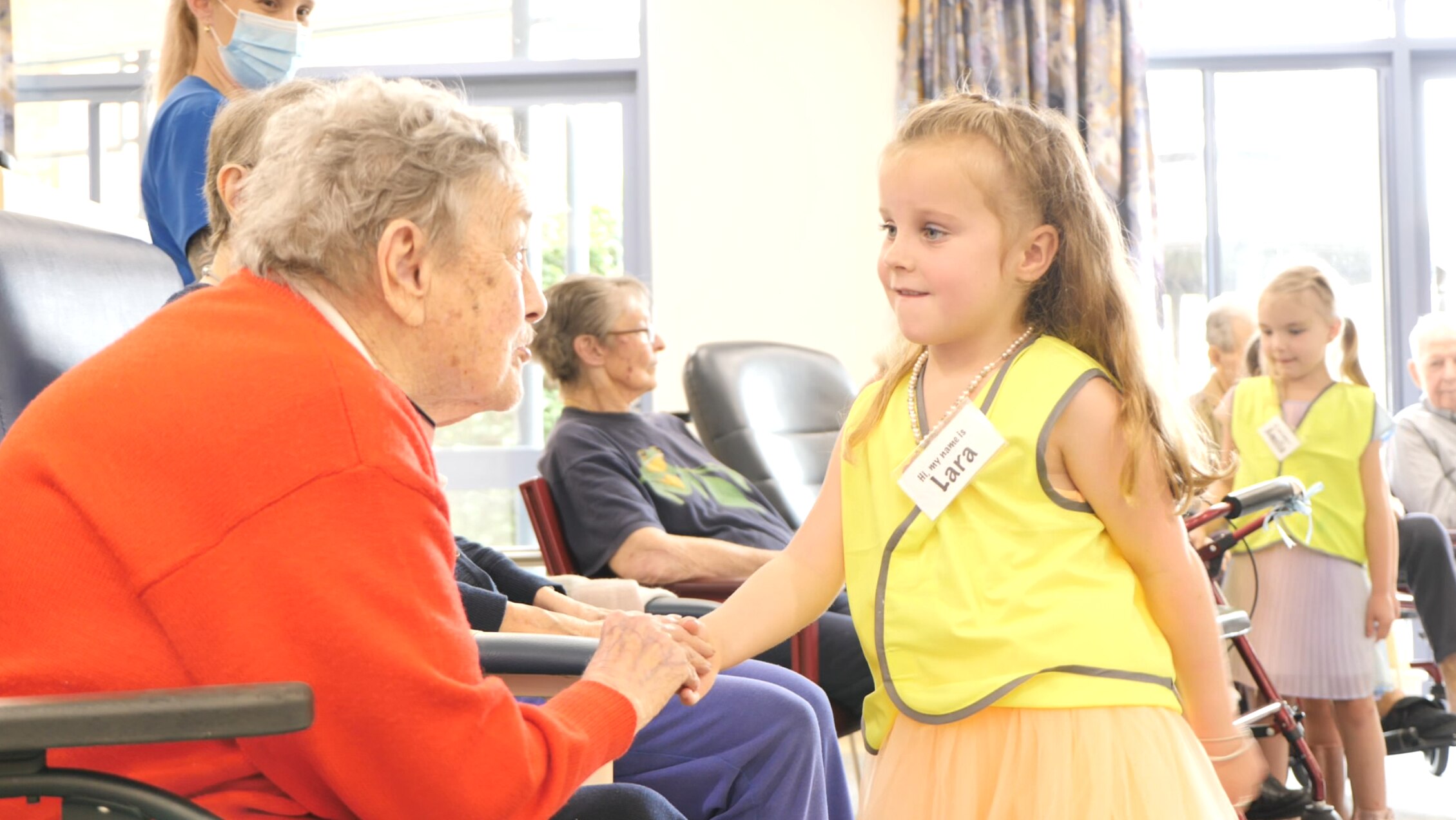 Grand-buddy program returns after COVID-19, linking old and young and ...