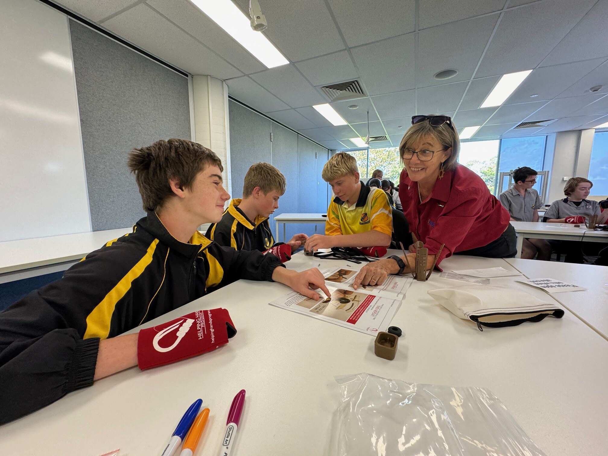 Lismore STEM students take on challenge of building prosthetic limbs ...