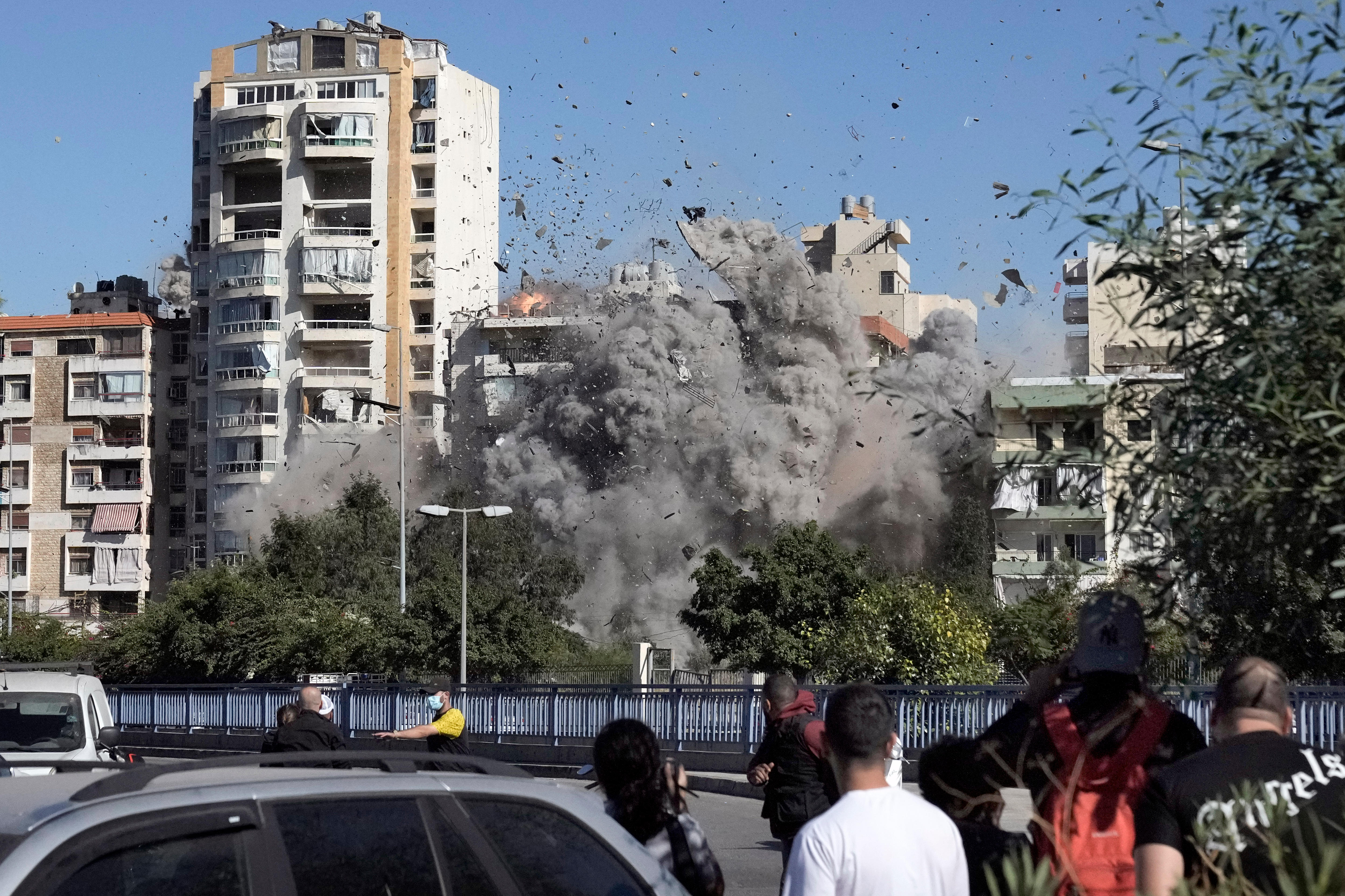 Photos of Beirut air strike capture rare glimpse of what appears to be ...