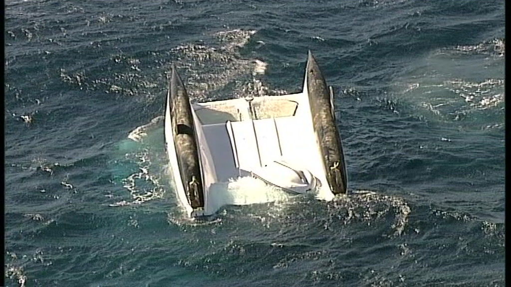 Three dead after catamaran capsizes in family tragedy near Newcastle ...
