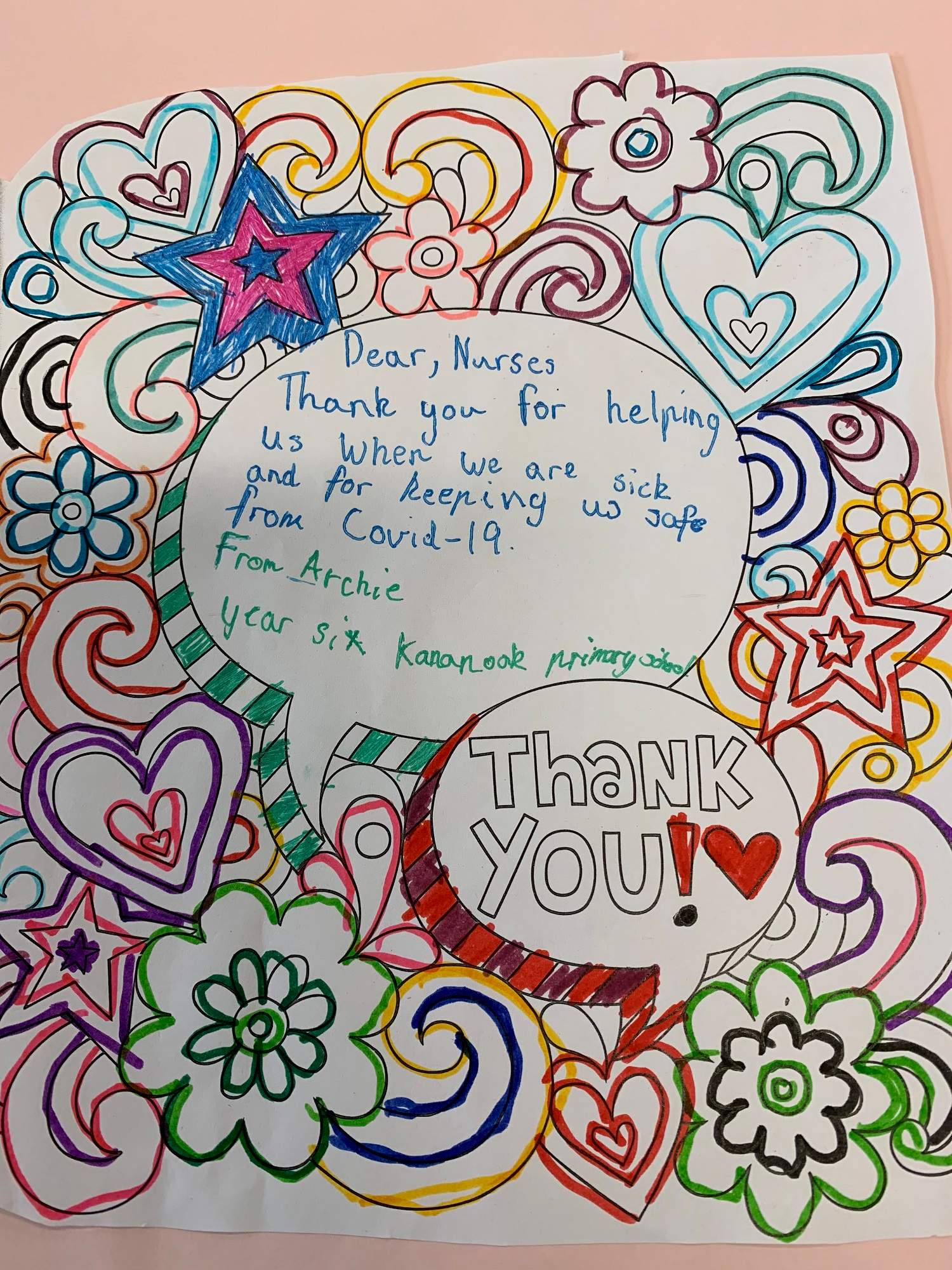 Coronavirus pandemic pressure eased by children's chalk messages and ...