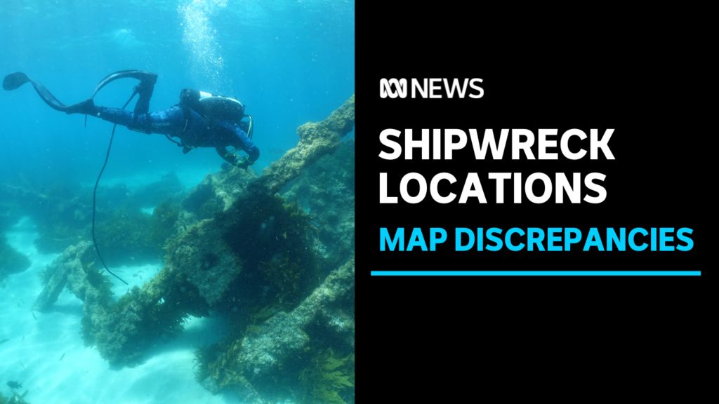 Perth diver finds map discrepancies in shipwreck locations - ABC News