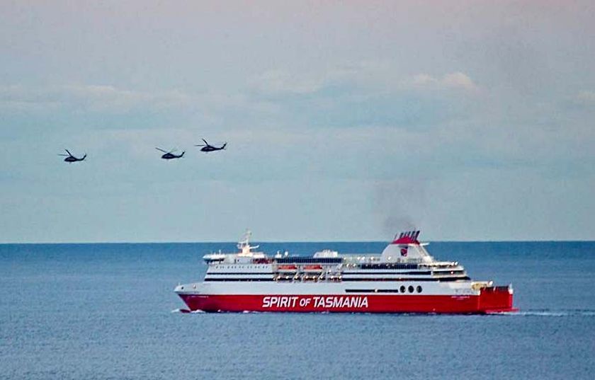 Bass Strait ferry in anti-terror training - ABC News