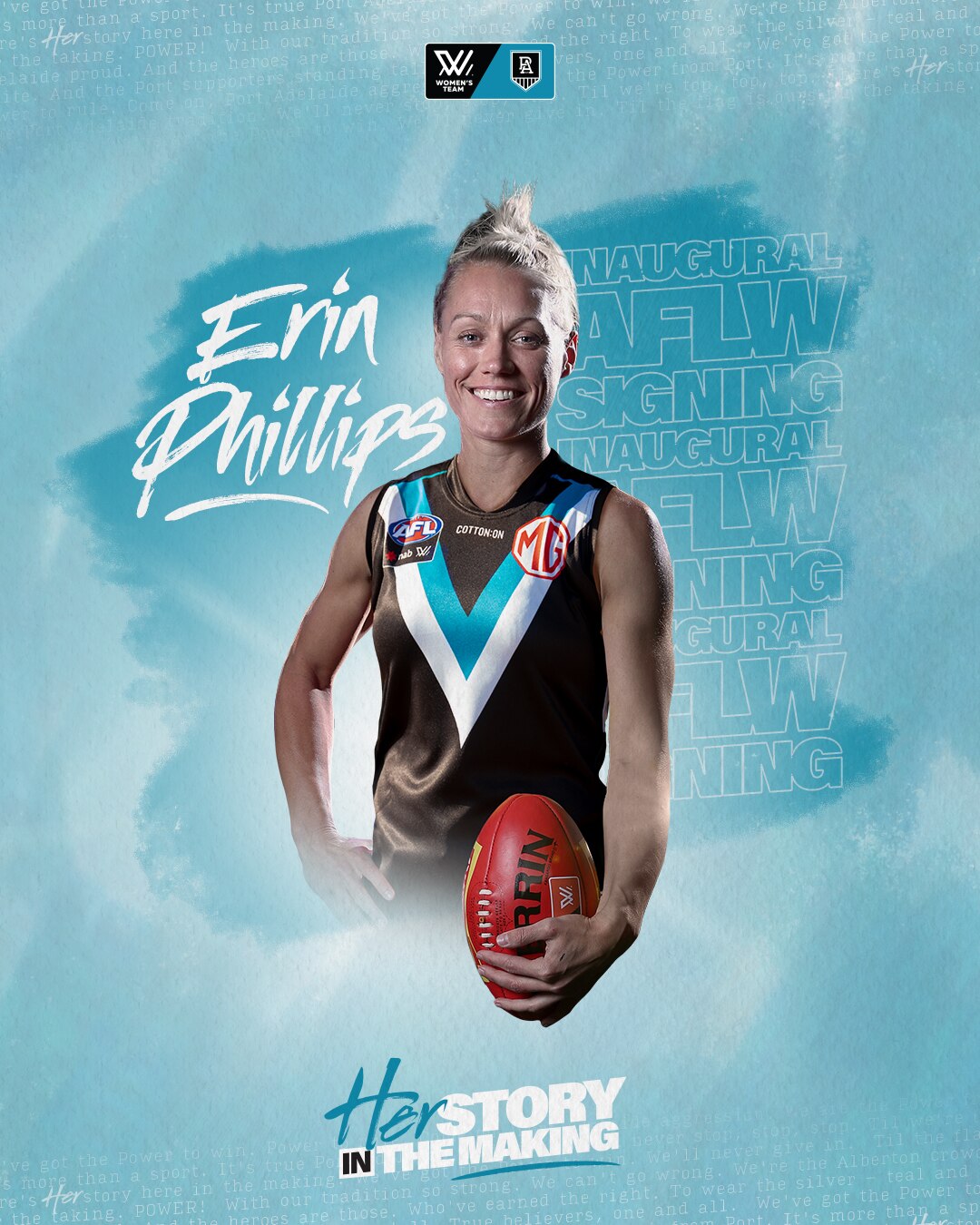 Crows star Erin Phillips joins Port Adelaide as inaugural signing for ...