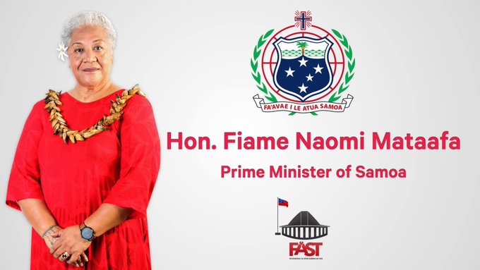 FAST party lawyer dismisses claims that Samoa's Fiame Naomi Mata'afa ...