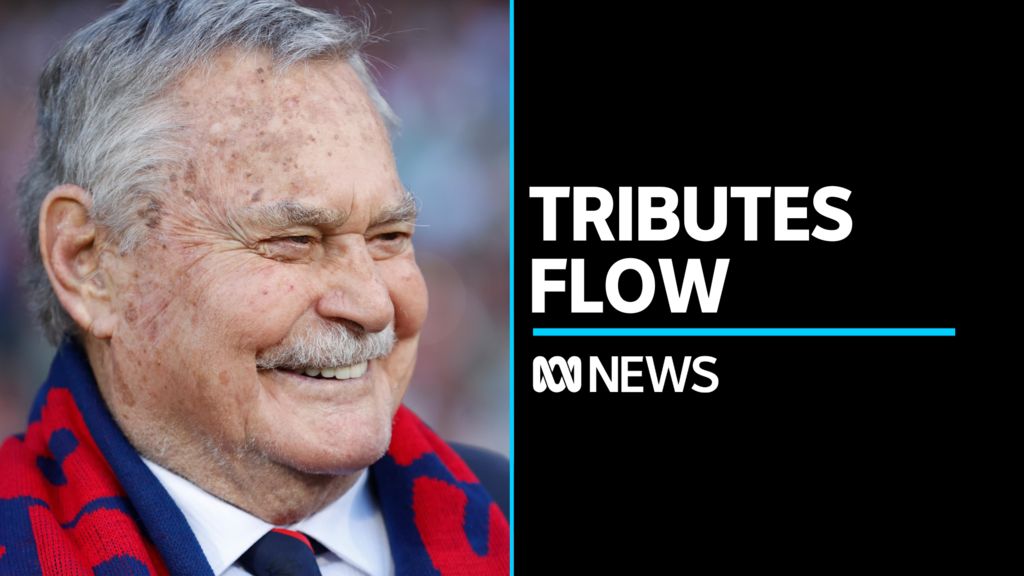 Tributes flow for AFL icon Ron Barassi after his death at age 87 - ABC News