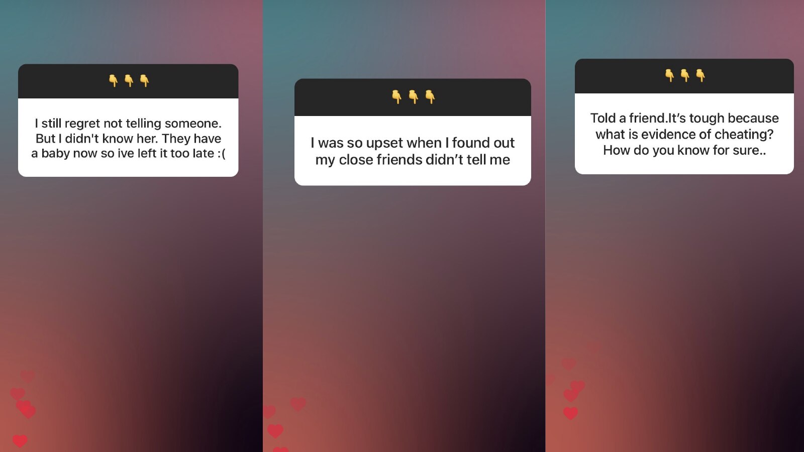 Should you tell someone if you know their partner is cheating on them ...