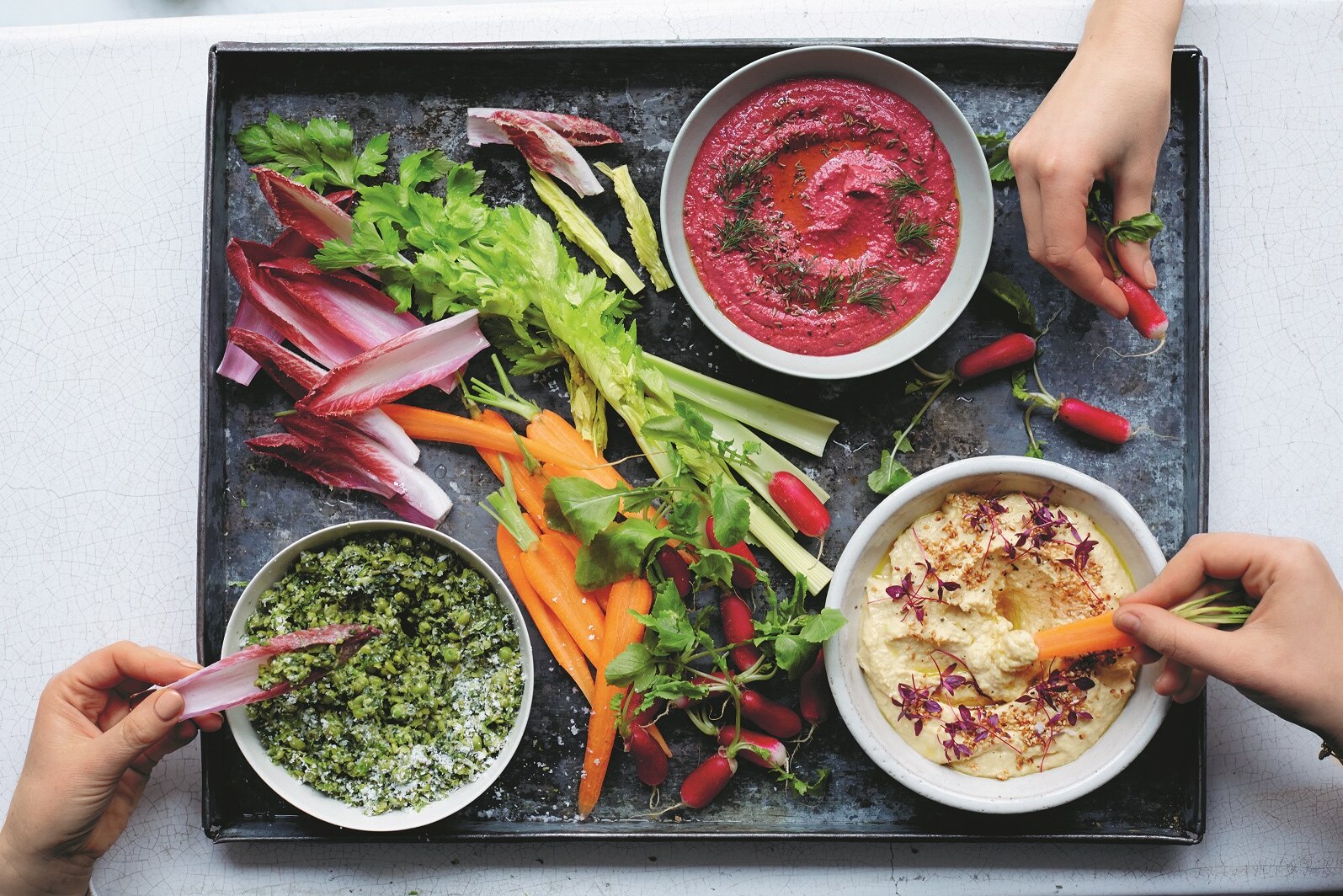 Recipe: Three vibrant dips - ABC News