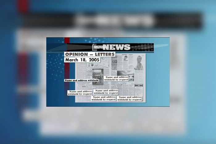 Name withheld — views published - Media Watch