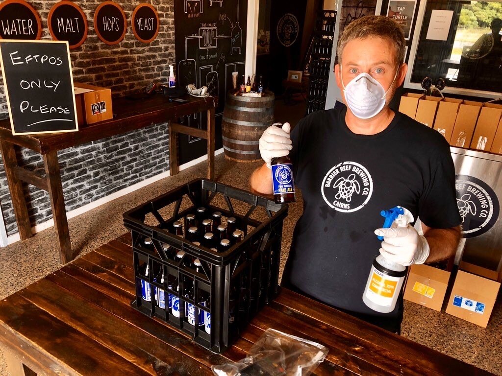 Flow of beer stops amid Covid-19 restrictions but Barrier Reef Brewery ...