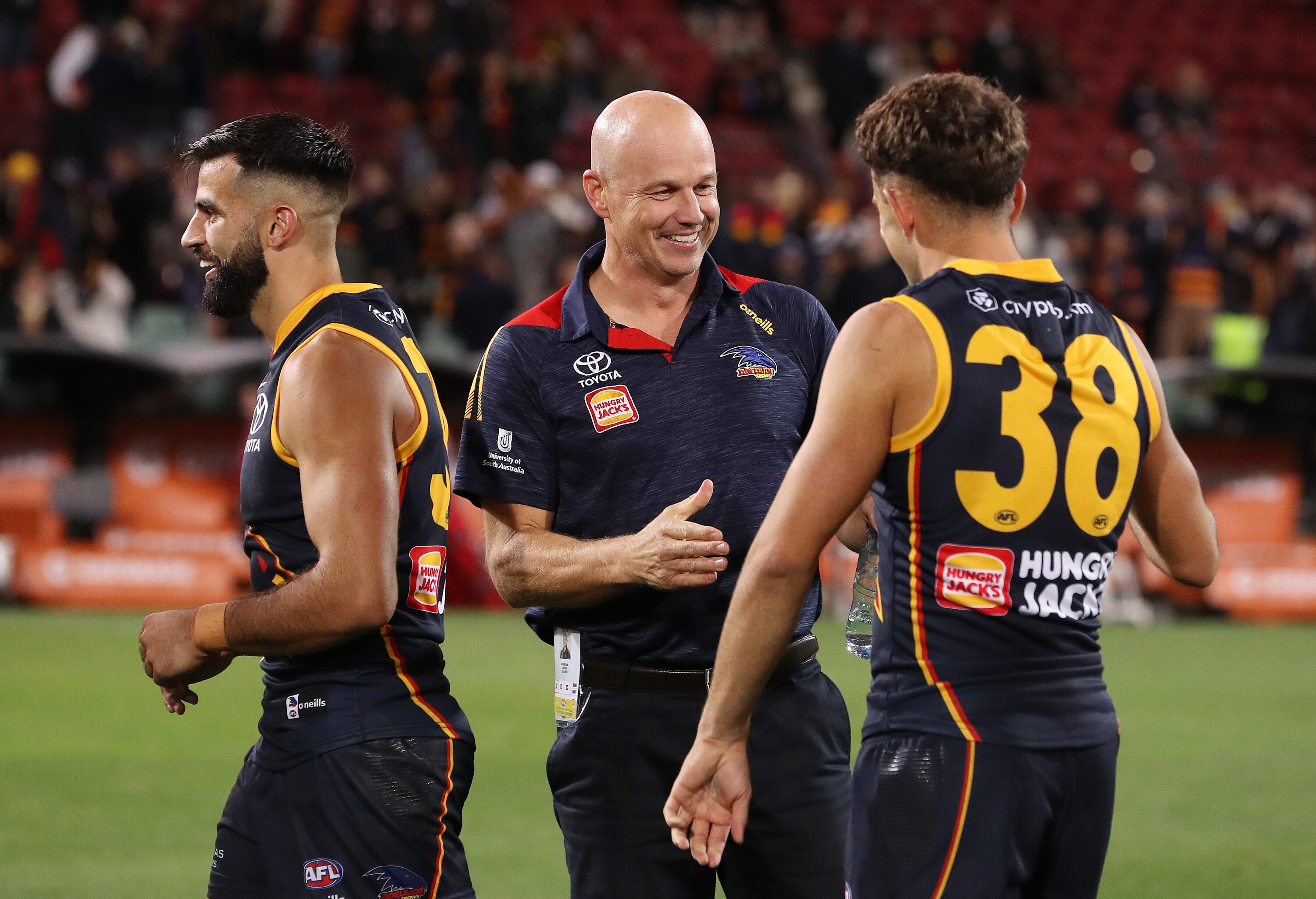 Adelaide coach Matthew Nicks delighted by Crows win over Carlton — and ...