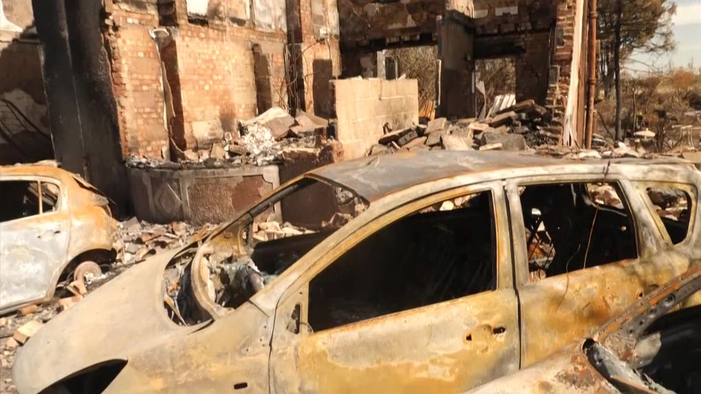 Locals have returned to destroyed homes after a devastating fire in ...