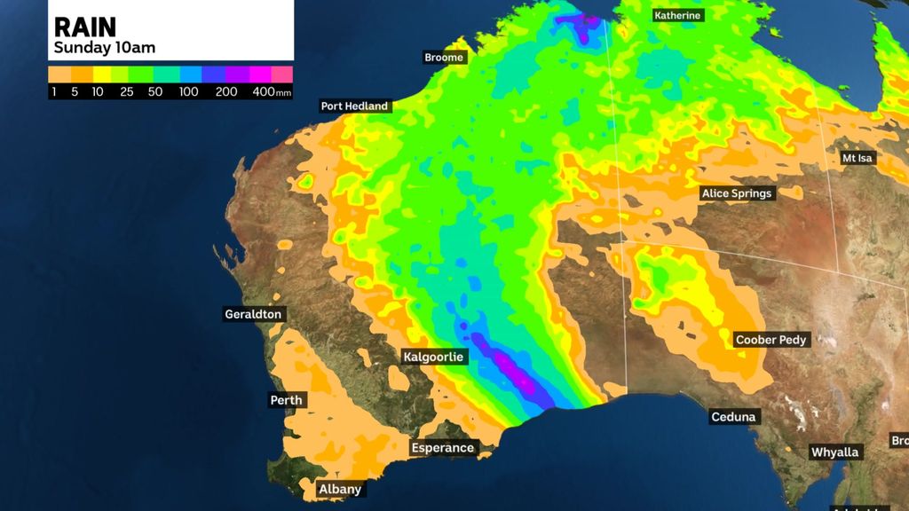 Prolonged rainfall and storms will soak eastern WA - ABC News