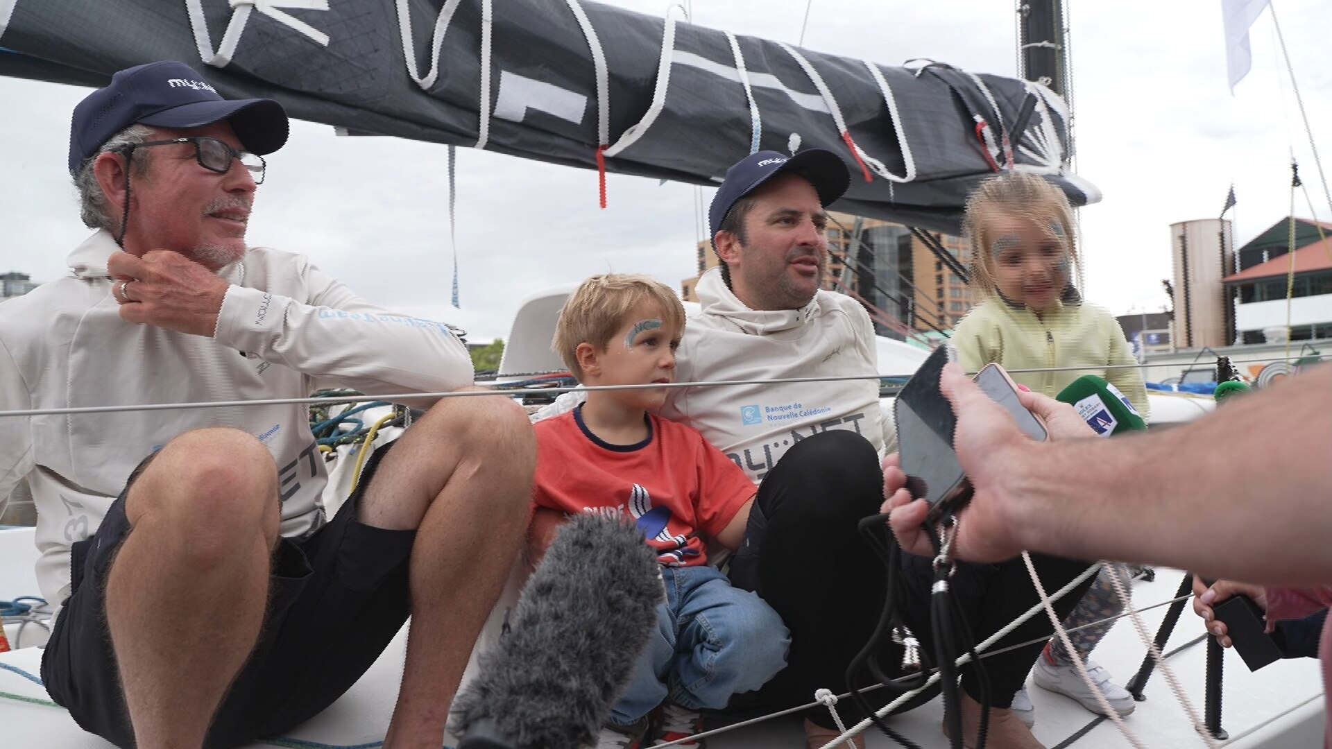 BNC's two-man crew describes being unable to eat or sleep in rough seas ...