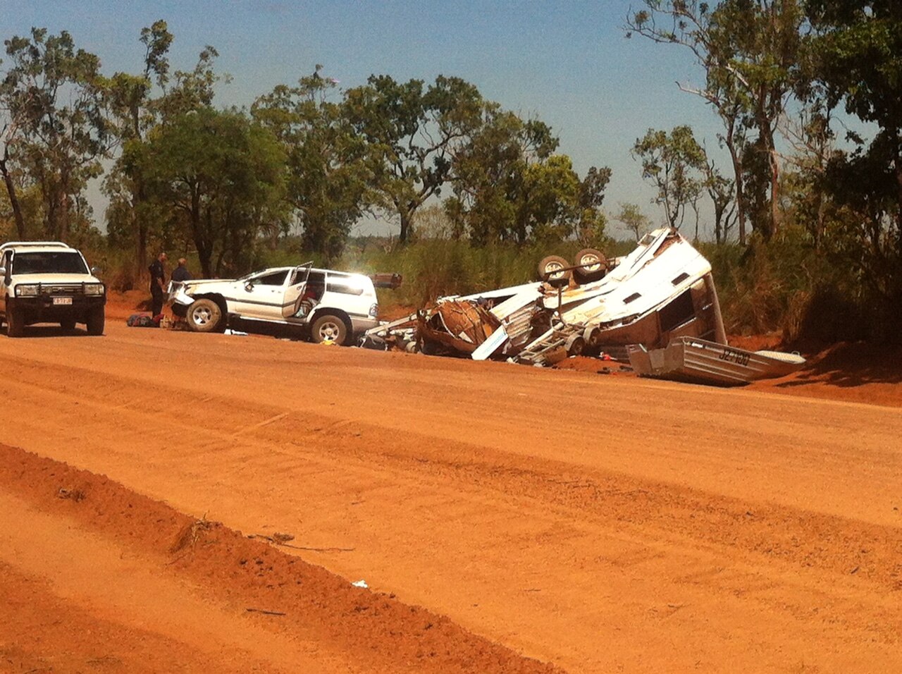 Elderly Queensland couple flown to hospital after rollover crash on ...