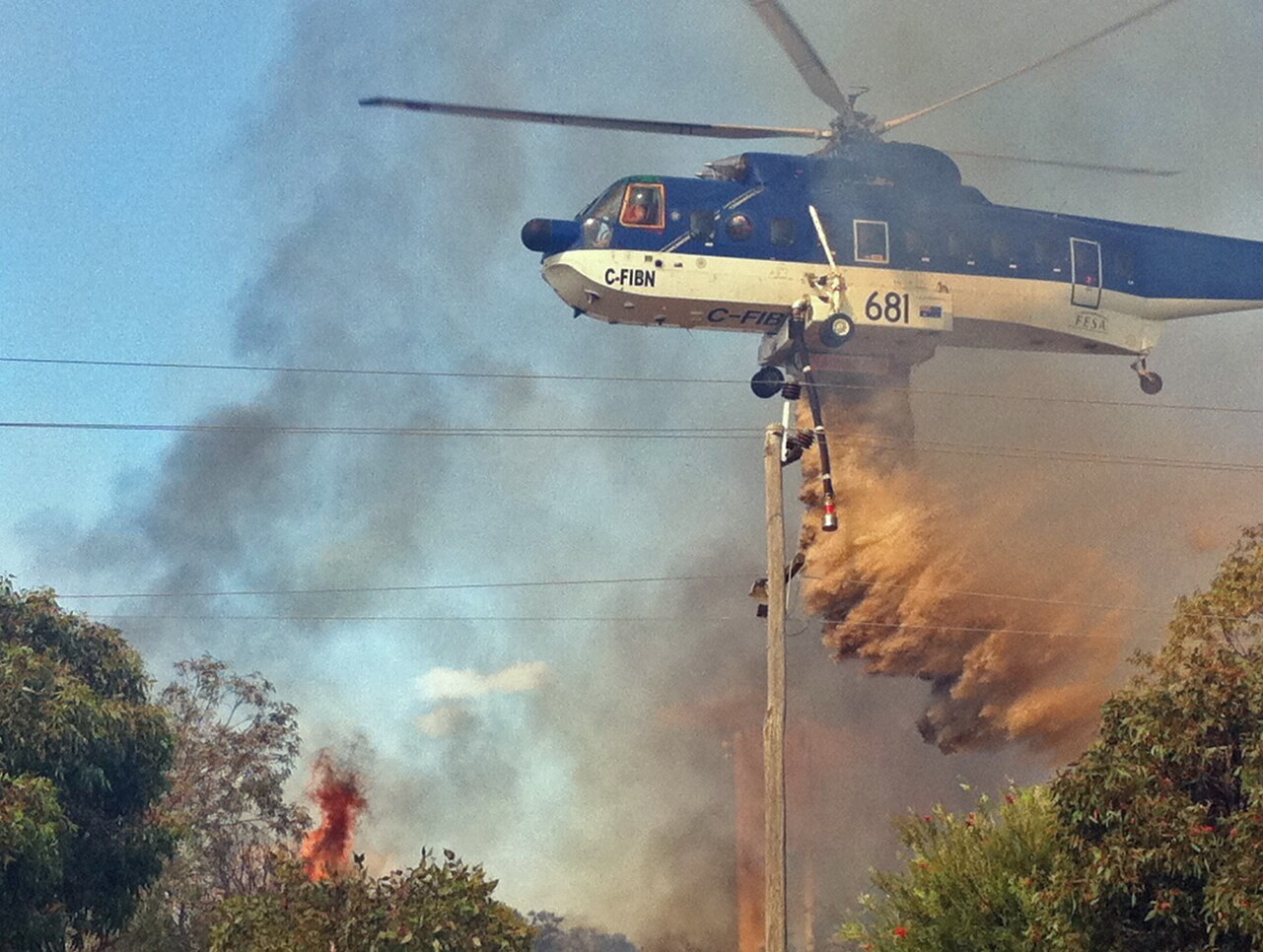 Bushfire threatened properties in Koondoola - ABC News