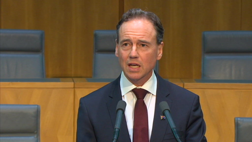 Health Minister Greg Hunt says existing telehealth guidelines will be ...