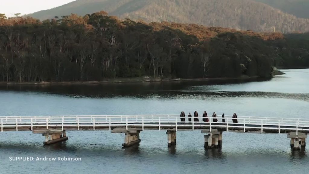 Excerpt of the Walawaani Wallaga Lake Bridge film - ABC News