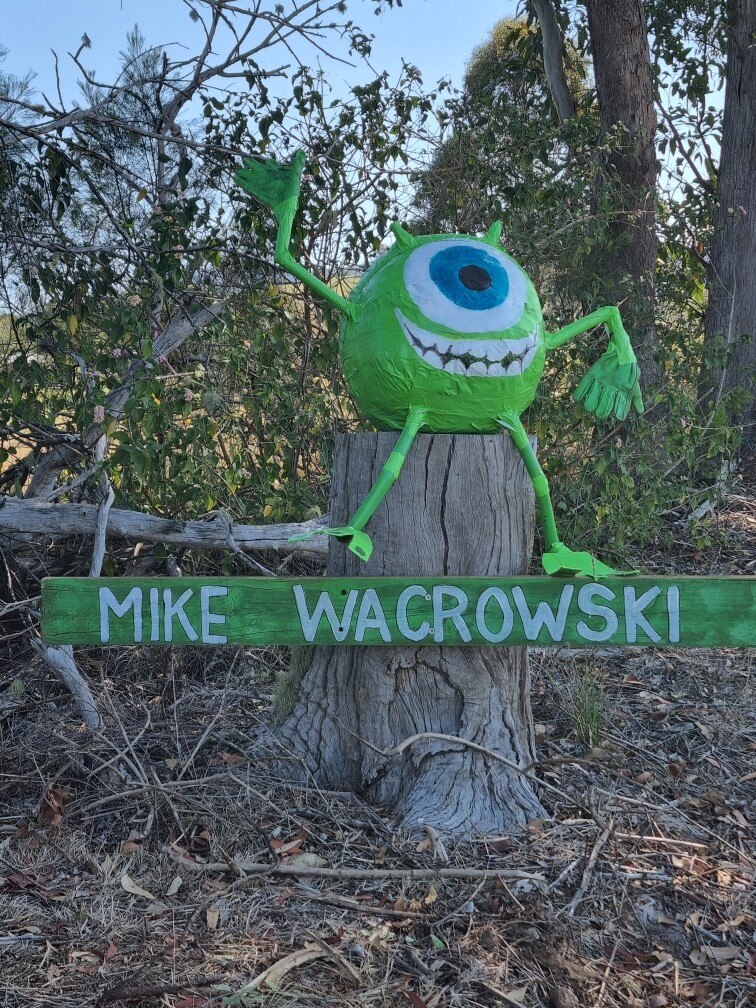 Rachel Gunn Raygun breakdancer scarecrow features at annual Wherrol ...