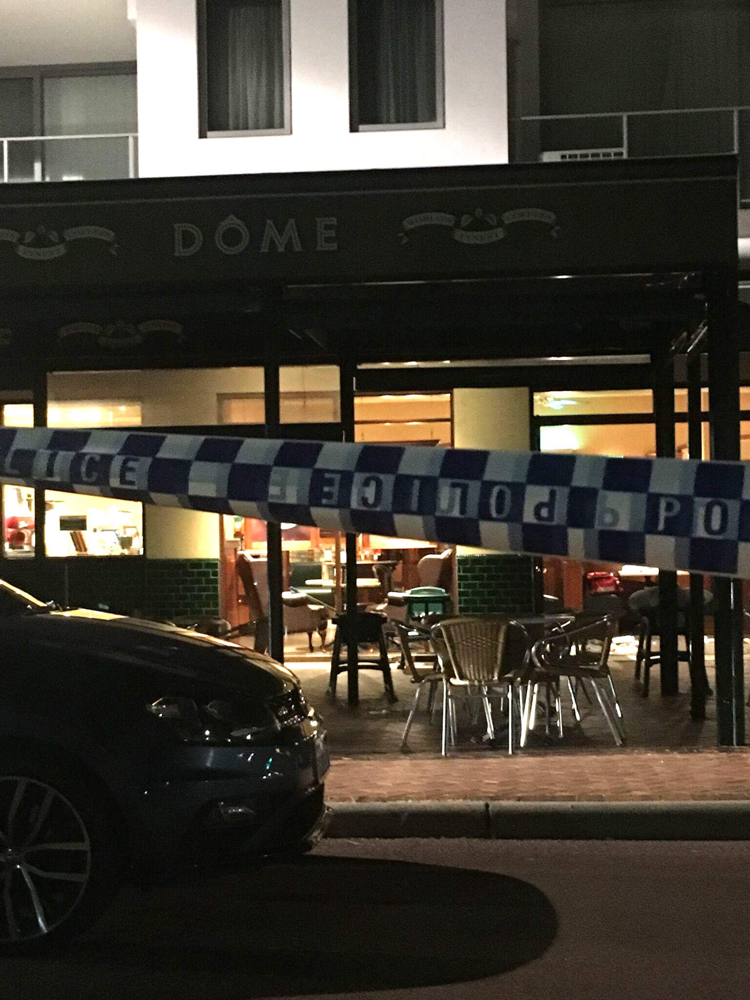 Social worker who sought help at Rockingham cafe after alleged stabbing ...